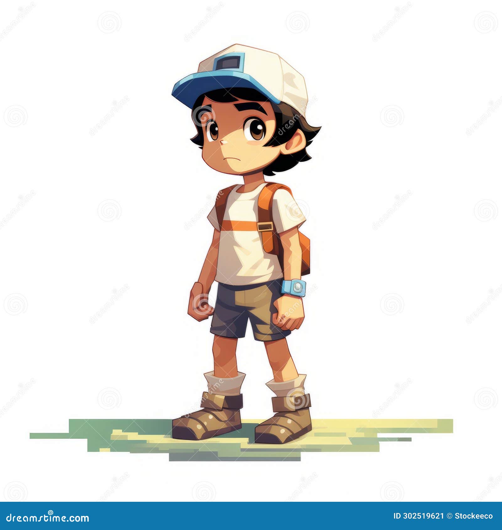 Pokemon Wanderer 8-bit Pixel Art Of Avery As A Kid Royalty-Free Cartoon ... Pokemon Wanderer 8-bit Pixel Art Of Avery As A Kid Royalty-Free Cartoon ...