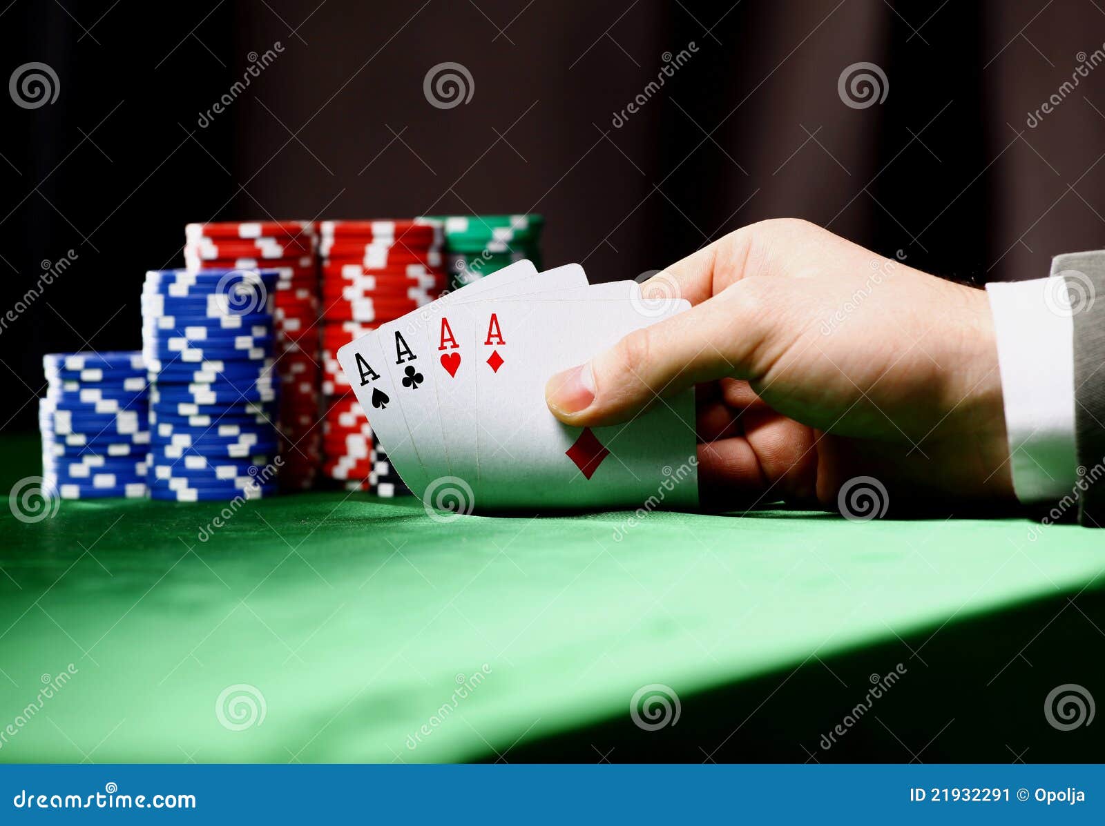 Poker stock image. Image of casino, cash, table, addiction - 21932291