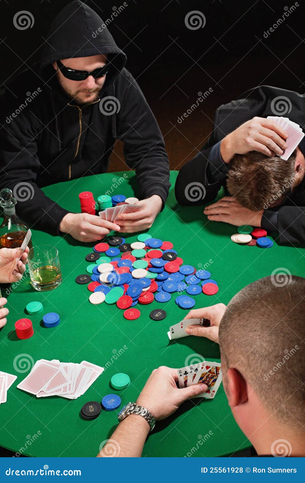Poker stock photo. Image of betting, drink, player, adult - 25561928