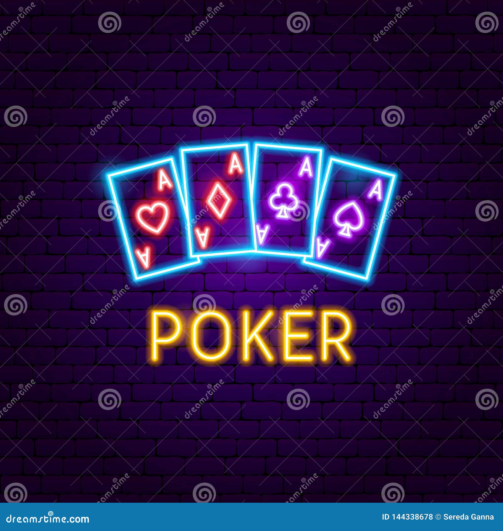 Peak, Tref, Chirva And Tambourine, Red And Blak Old Poker Symbols Of ...