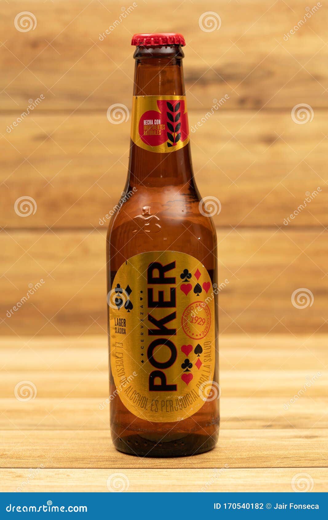 Poker Beer of Colombian Origin since 1929 Editorial Photography - Image ...