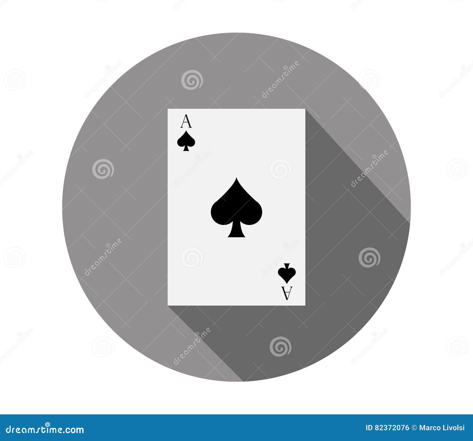 Poker card icon stock illustration. Illustration of icon - 82372076