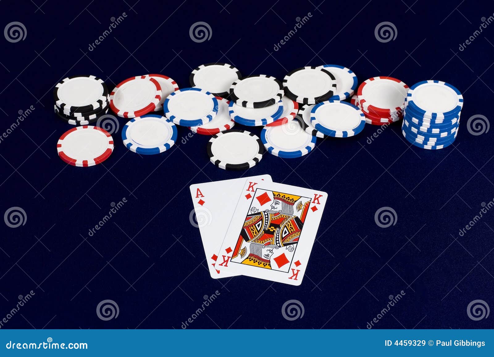 Poker Cards Big Slick Picture. Image: 4459329