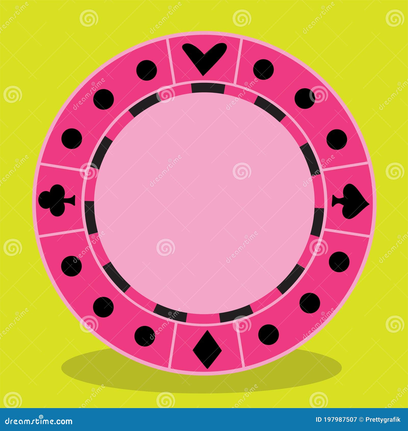 Poker chip 12 stock vector. Illustration of illust, chip - 197987507