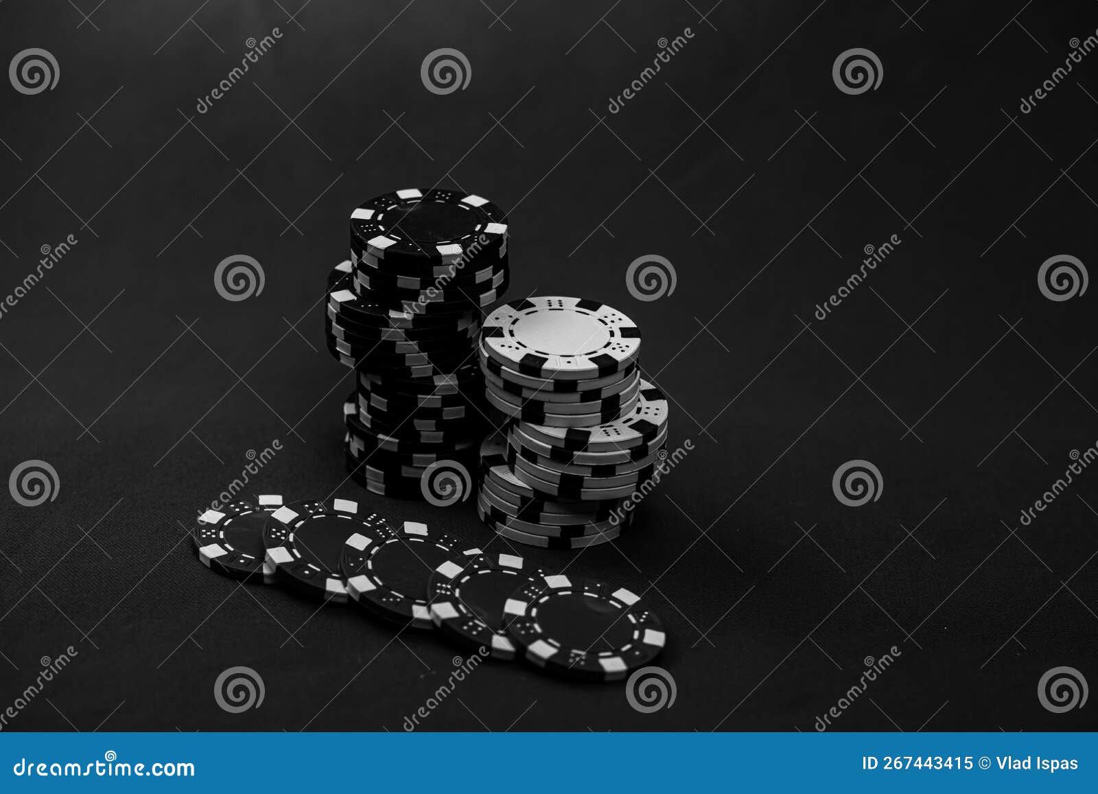 Poker Chips, Money and Gamble Stock Image - Image of chips, closeup ...