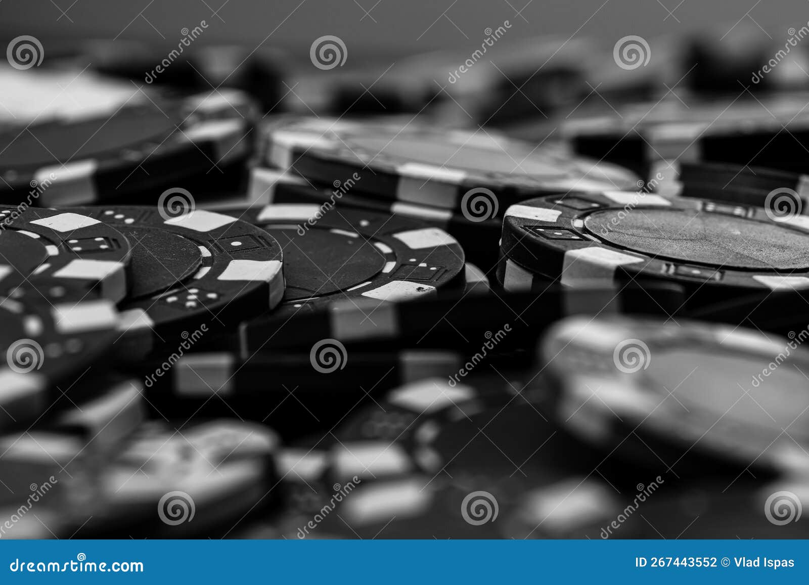 Poker Chips, Money and Gamble Stock Photo - Image of poker, casino ...
