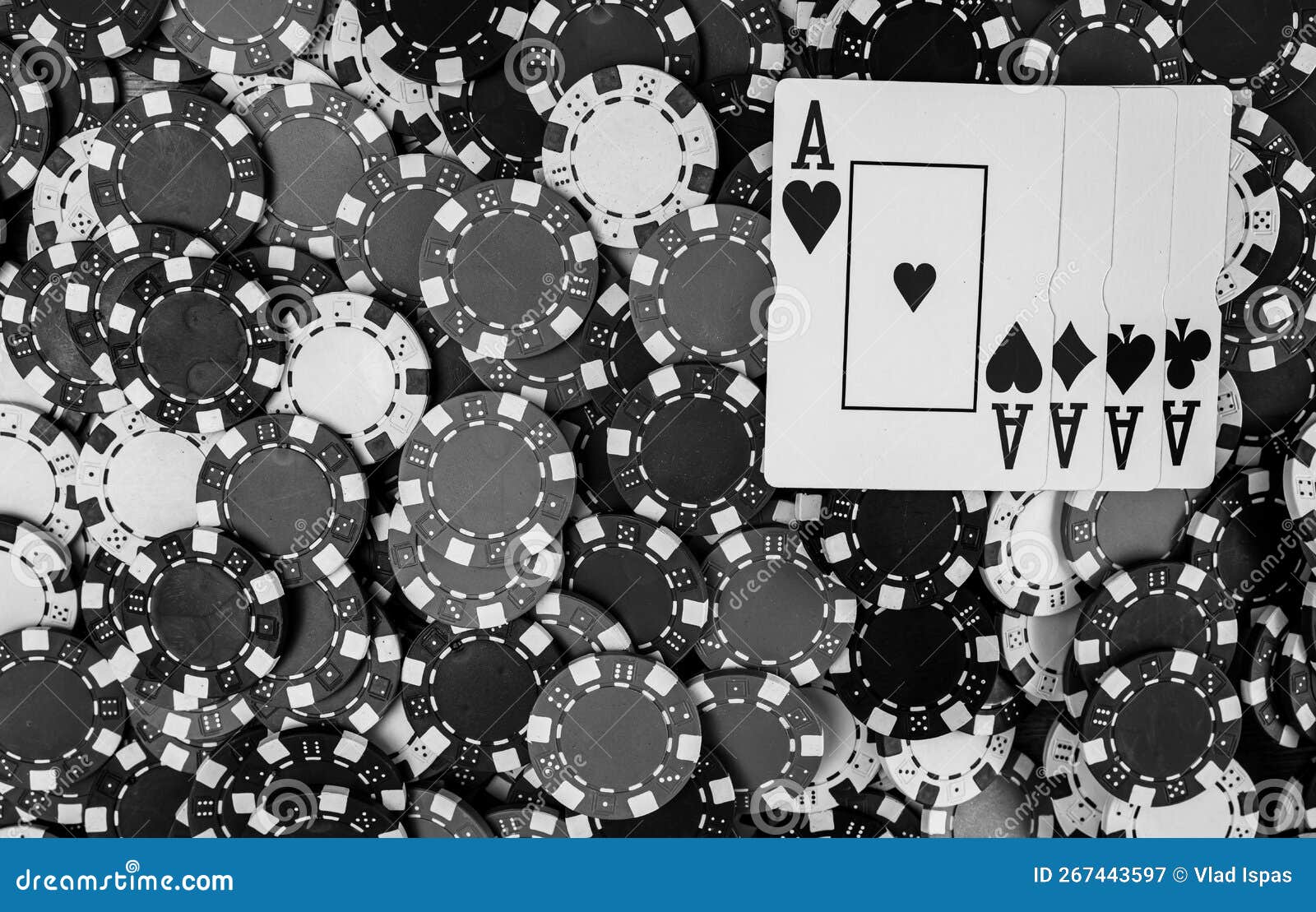 Poker Chips, Money and Gamble Stock Image - Image of luck, gamble ...