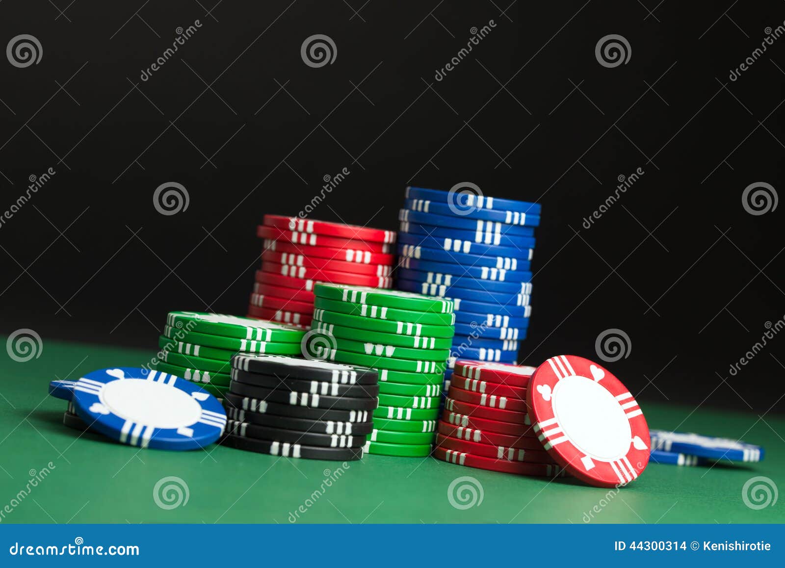 Poker chips stock photo. Image of poker, risk, betting - 44300314