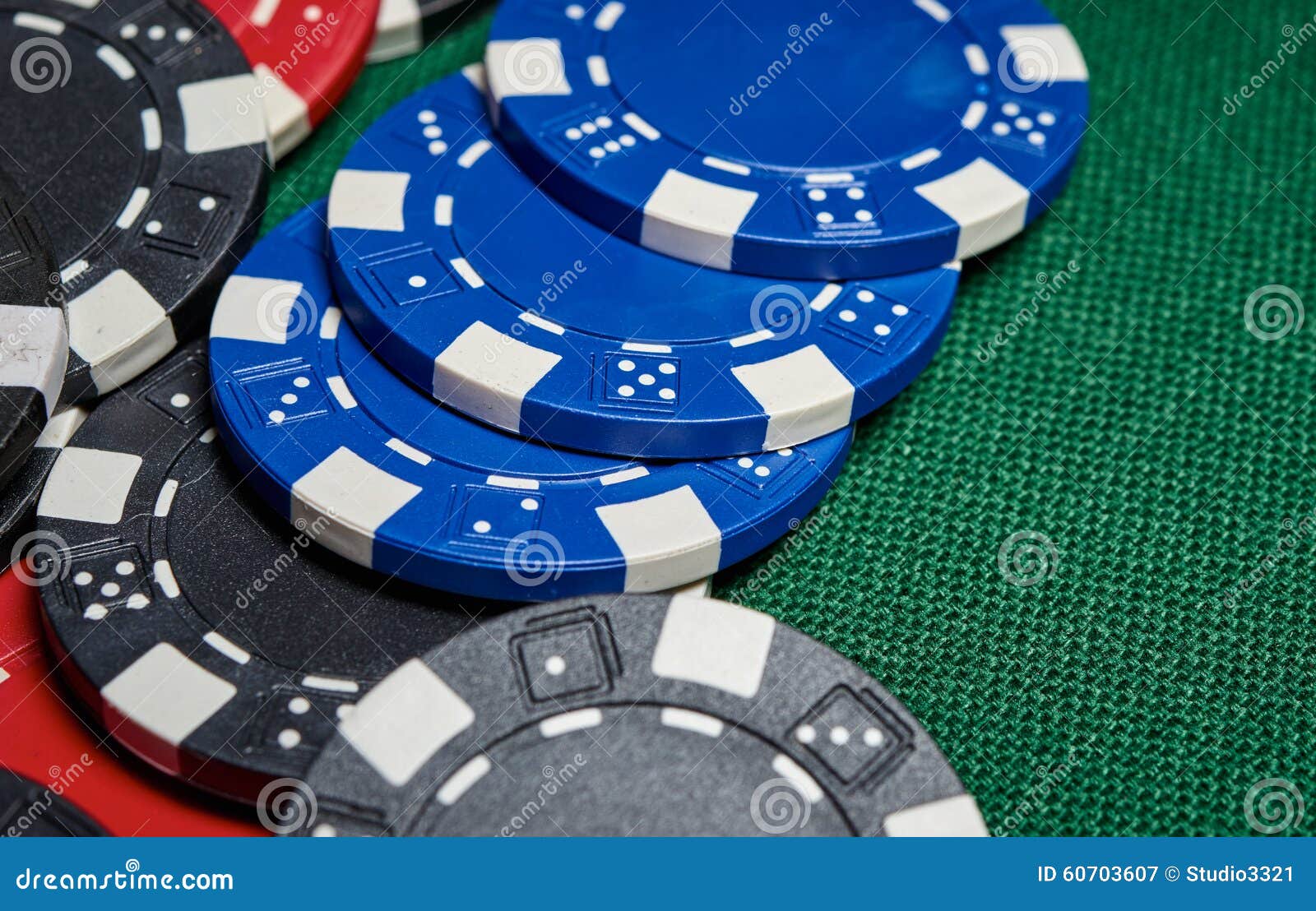 Poker chips on table stock image. Image of sign, winner - 60703607
