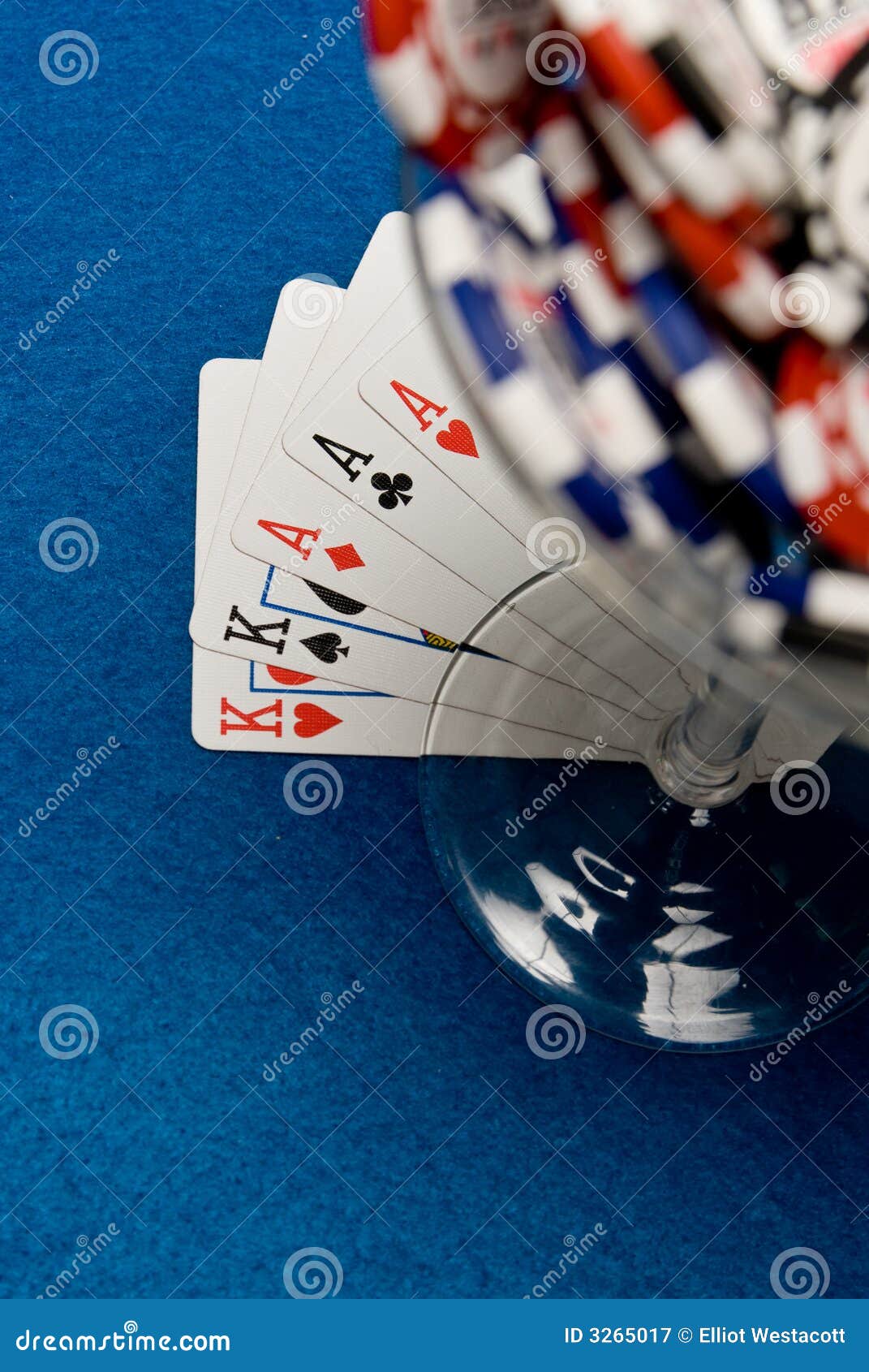 Poker cocktail stock image. Image of cloth, house, spades - 3265017