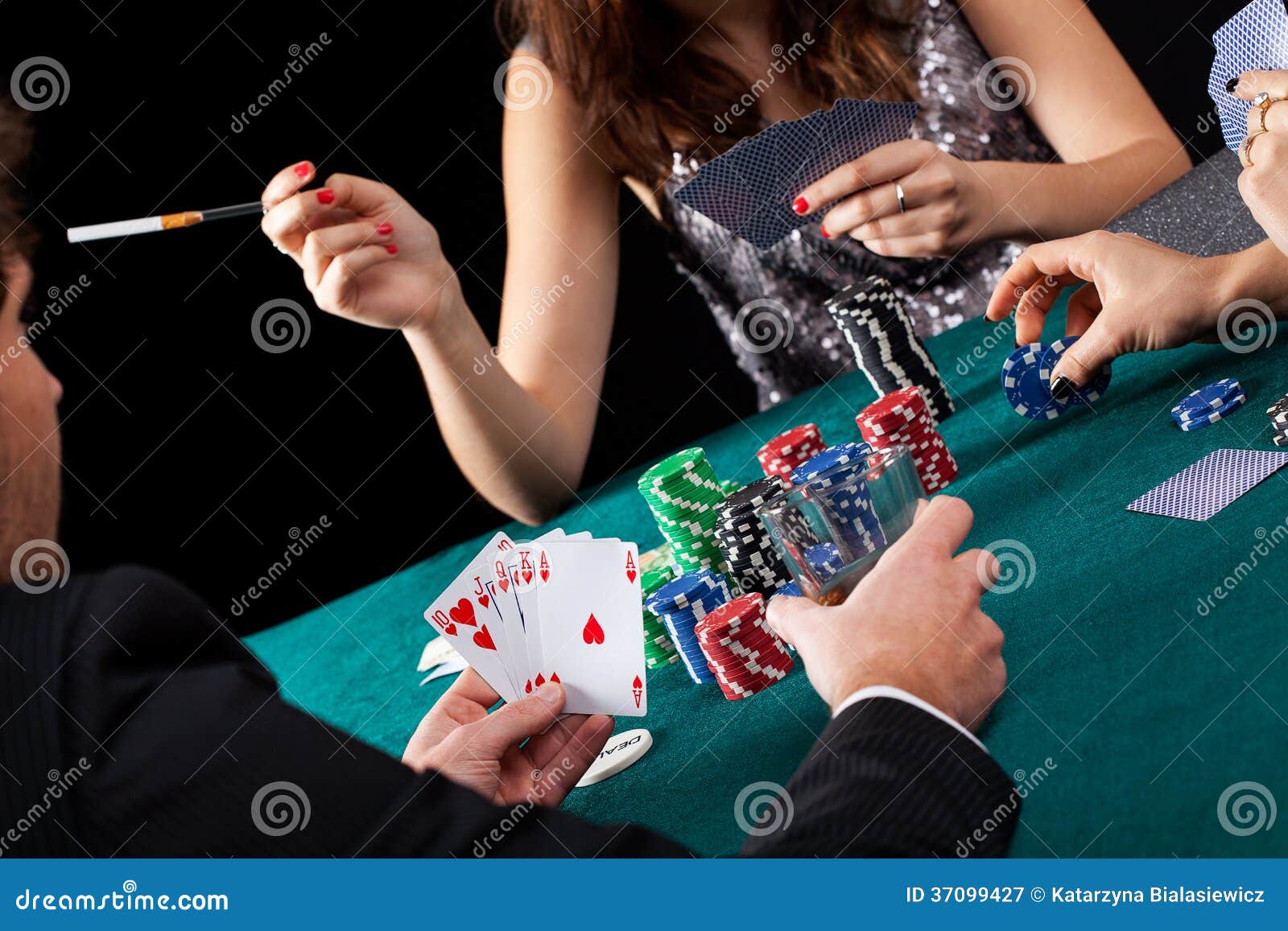Poker gambling table stock image. Image of colourful - 37099427
