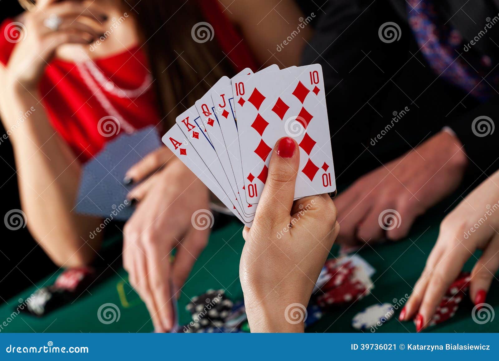 Poker game winner stock image. Image of colourful, addiction - 39736021