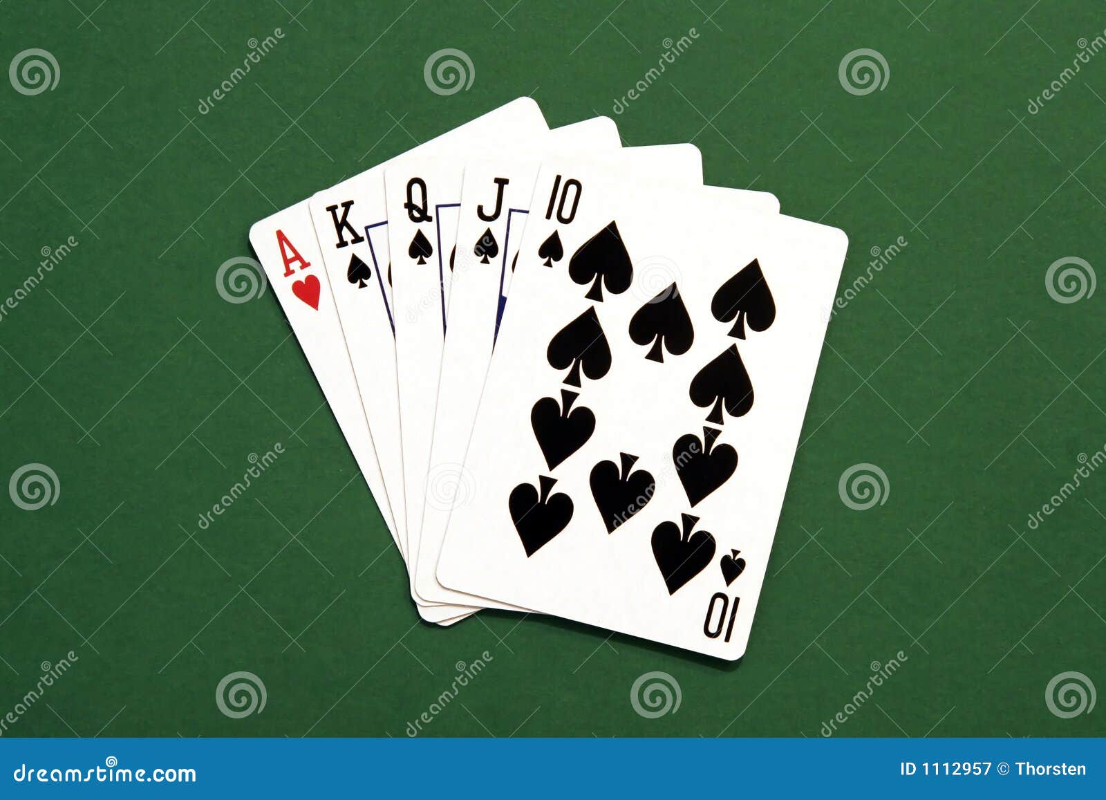 Poker Hand stock image. Image of casino, black, gamble - 1112957