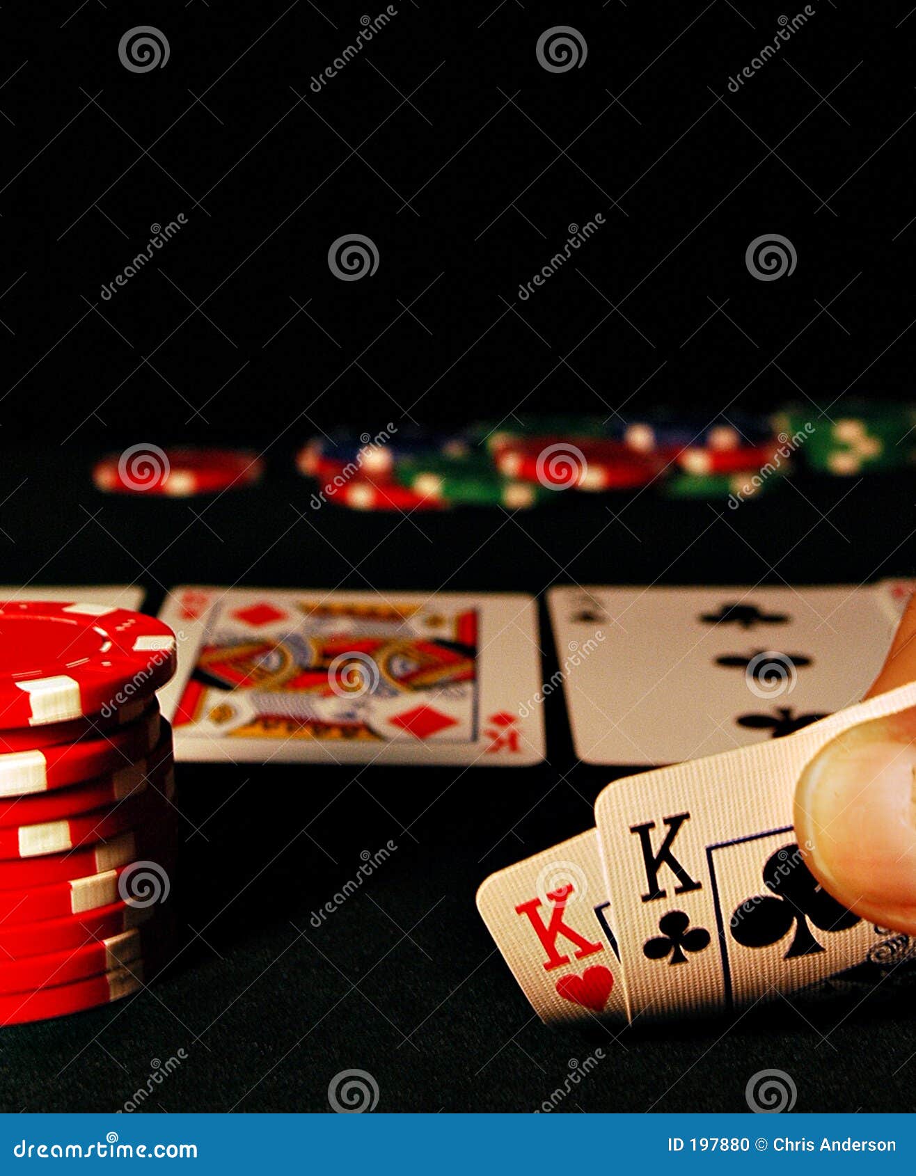Poker Hand stock photo. Image of hand, cards, hold, winner - 197880