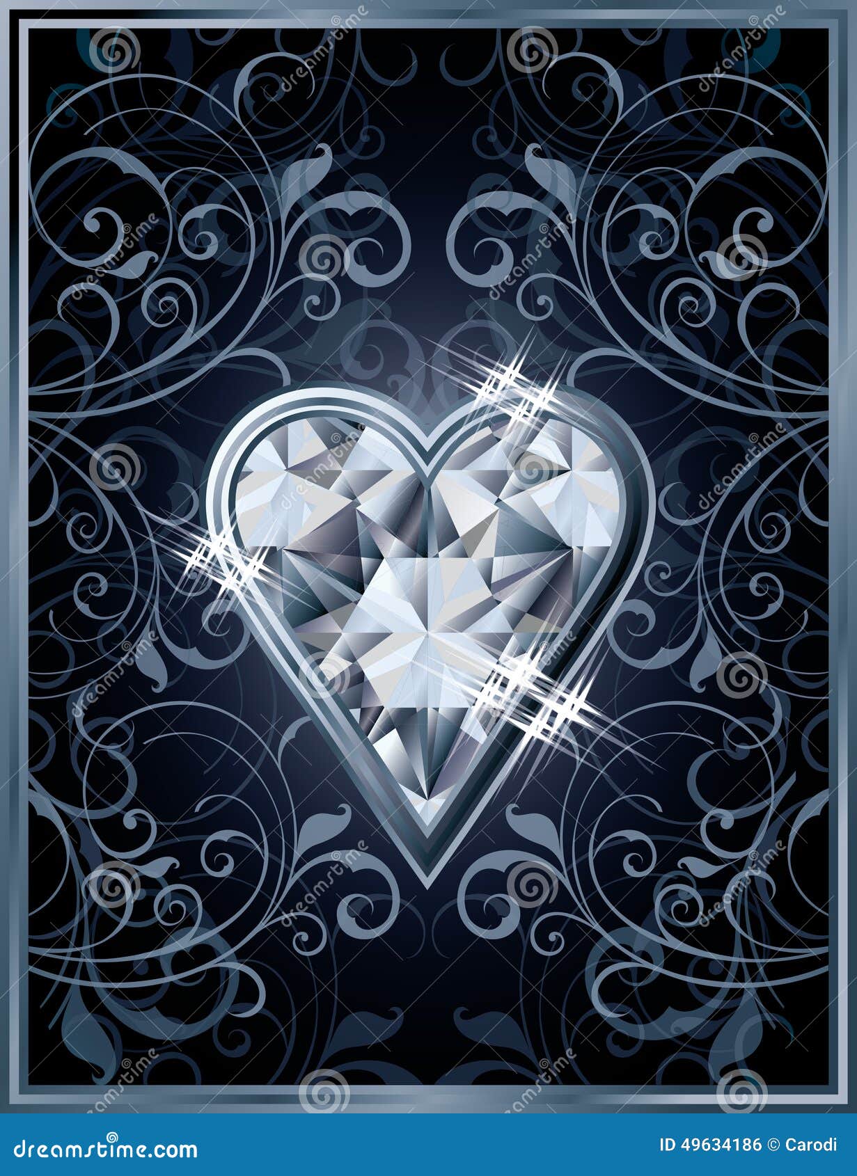 Red Diamond Card Achievers Symbol Stock Illustration | CartoonDealer ...