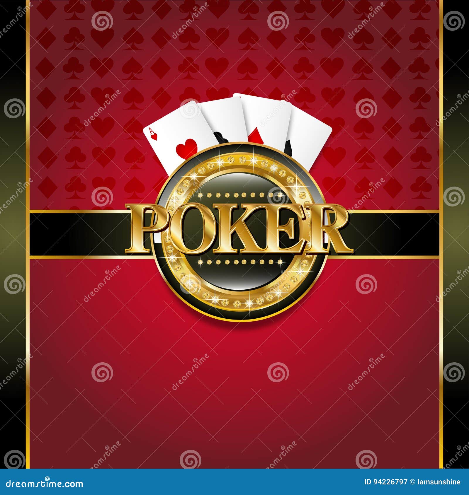 Poker icon stock vector. Illustration of jackpot, brilliant - 94226797