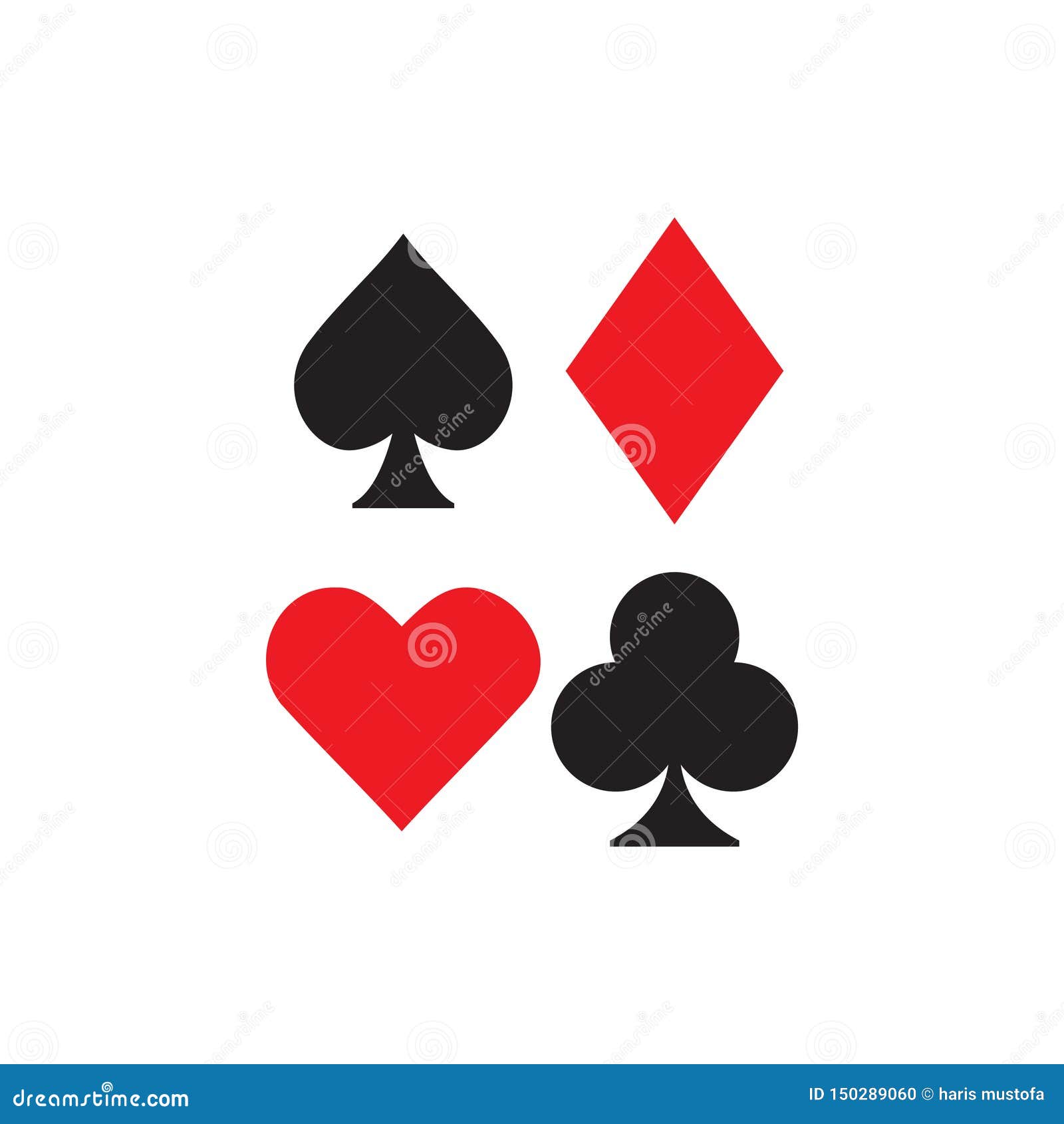 Poker Icon Graphic Design Template Vector Stock Vector - Illustration ...