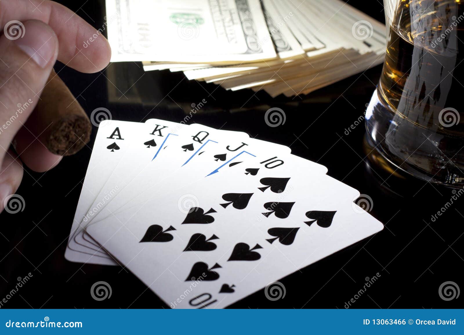 Poker night stock photo. Image of cards, hand, choice - 13063466