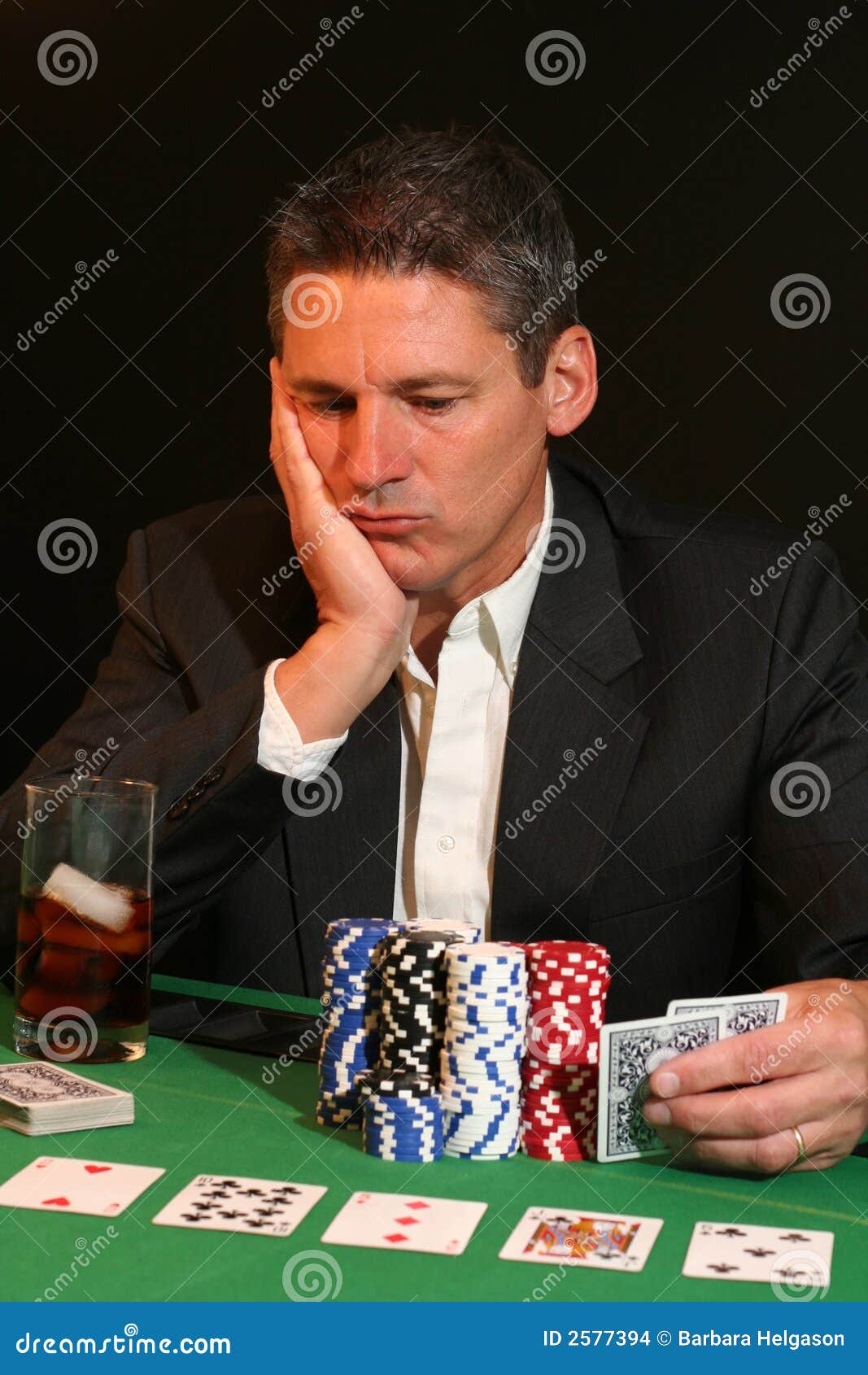Poker player stock photo. Image of money, lucky, game - 2577394