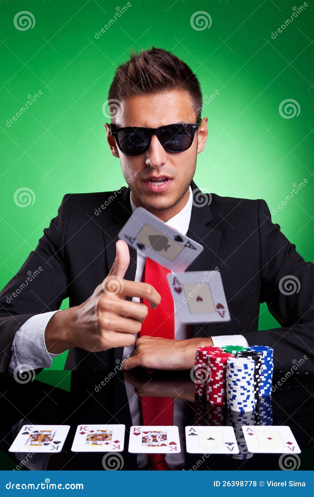 137 Poker Player Throwing Ace Cards Photos - Free & Royalty-Free Stock ...