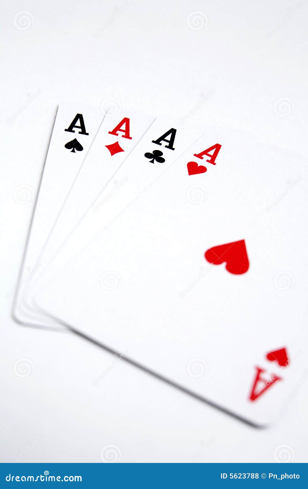 Poker winning hand stock photo. Image of aces, lucky, chance - 5623788