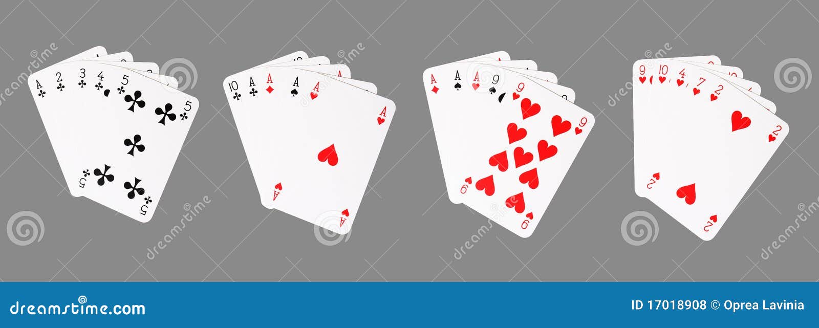 Poker winning hands stock illustration. Illustration of winner - 17018908