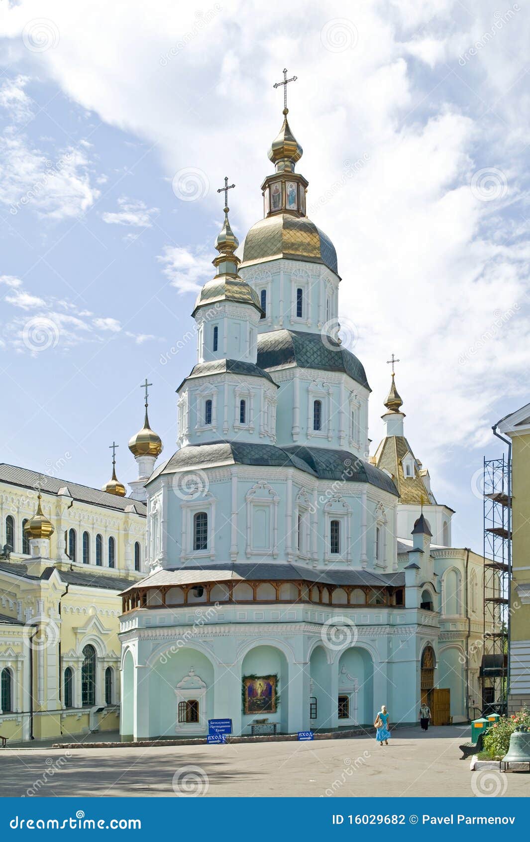Pokrovskiy the Man Monastery Stock Photo - Image of history, belfry ...