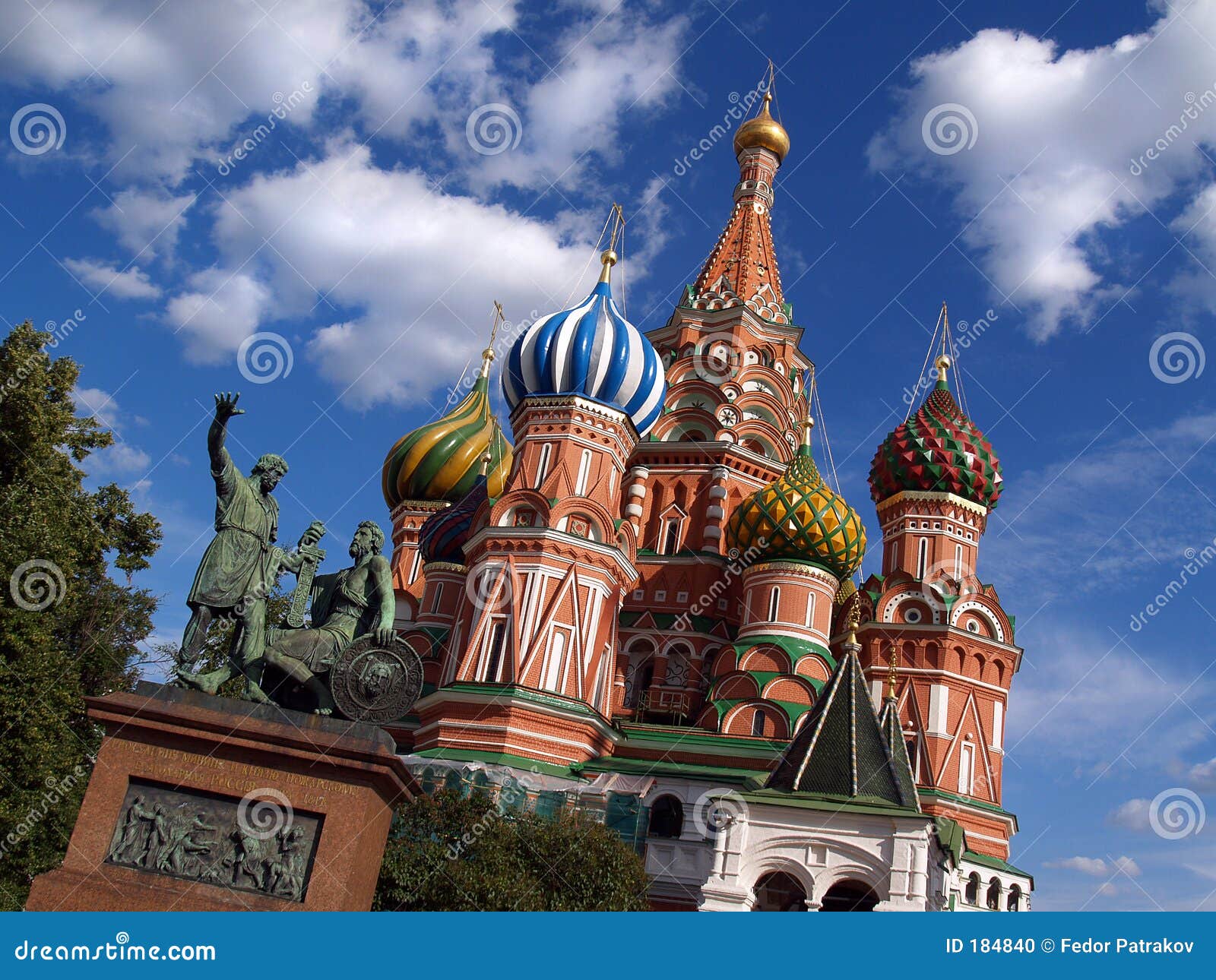 Pokrovsky cathedral [2] stock photo. Image of angle, church - 184840