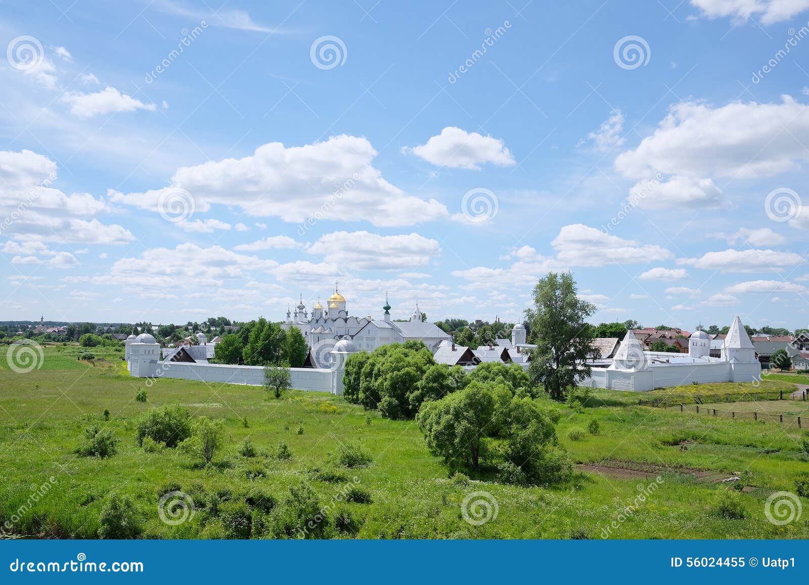 Pokrovsky Monastery stock image. Image of citadel, aged - 56024455