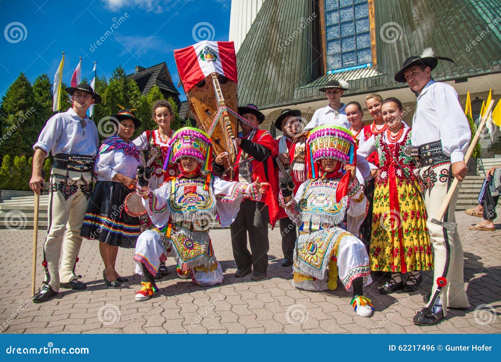Polacco E Vestito Tradizionale Messicano Fotografia Editoriale ...