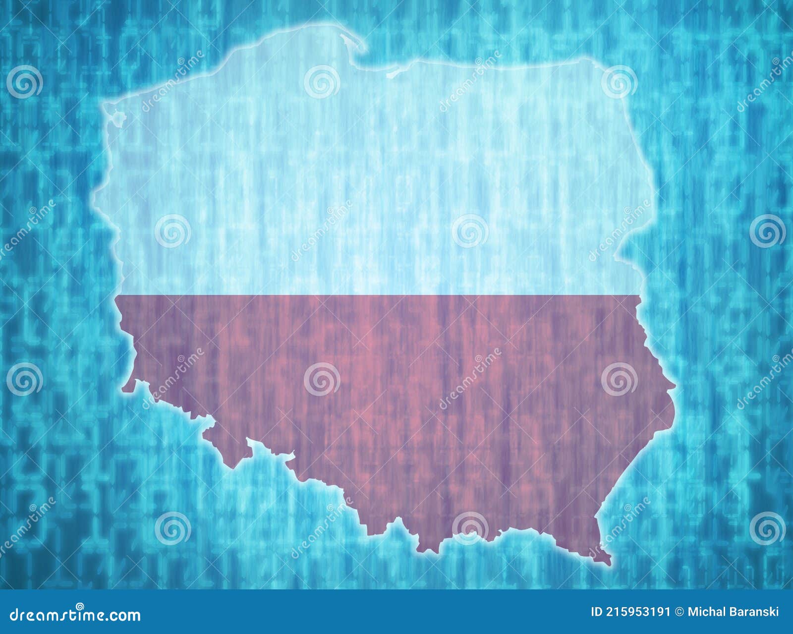 Poland Administrative Divisions Stock Illustration - Illustration of ...