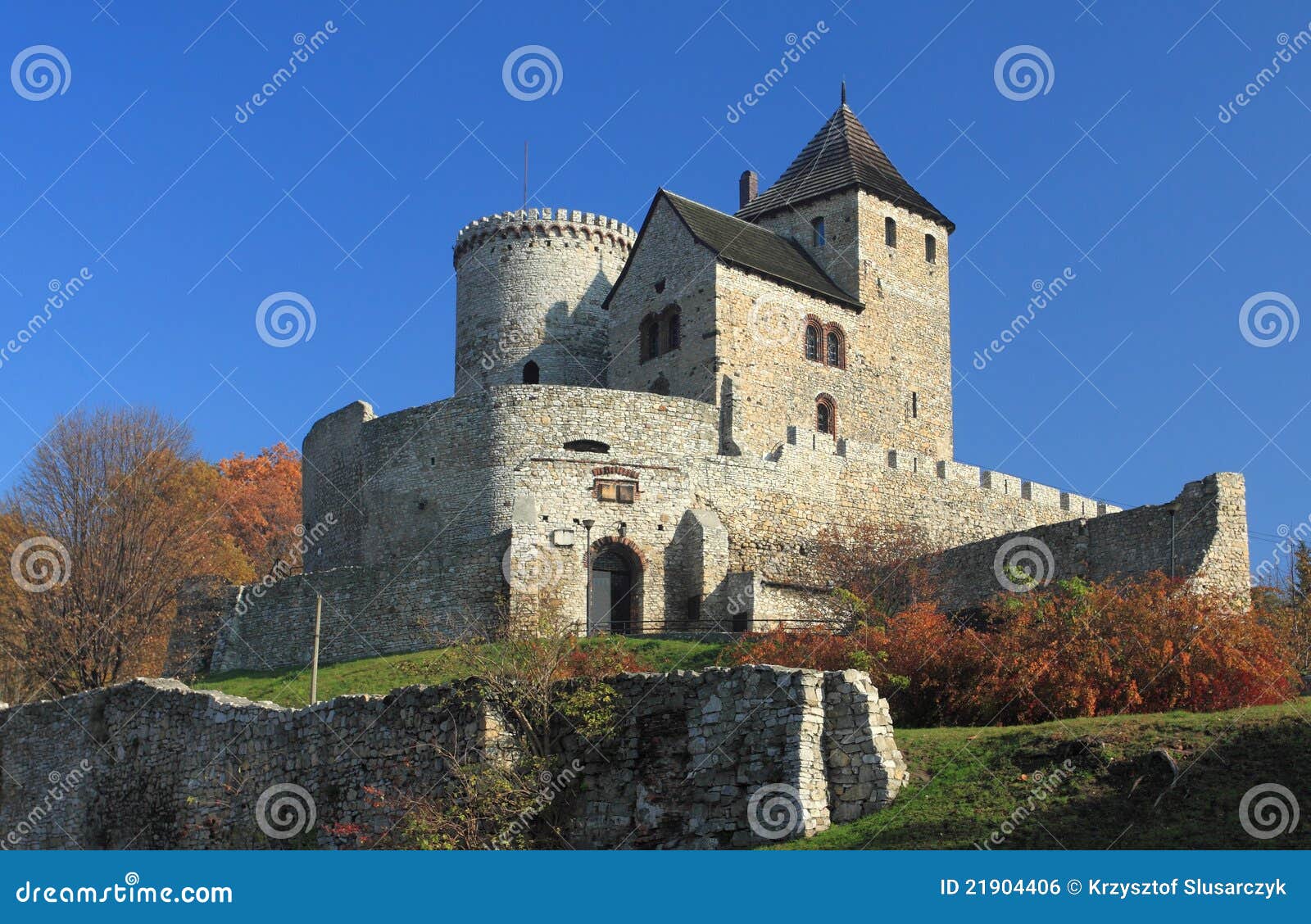 Poland - Bedzin stock photo. Image of medieval, sightseeing - 21904406