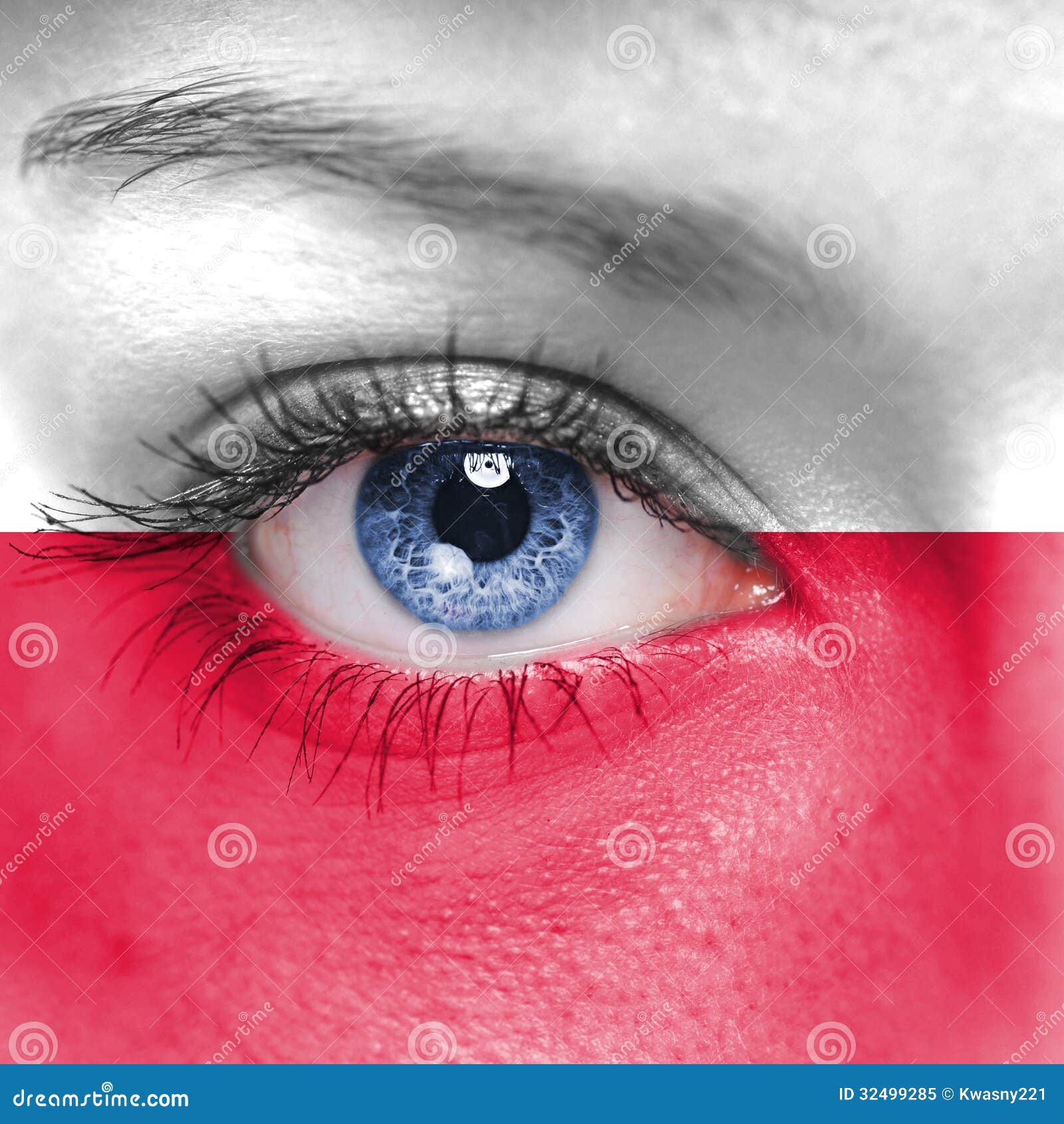 Poland flag stock image. Image of culture, adult, patriotic - 32499285