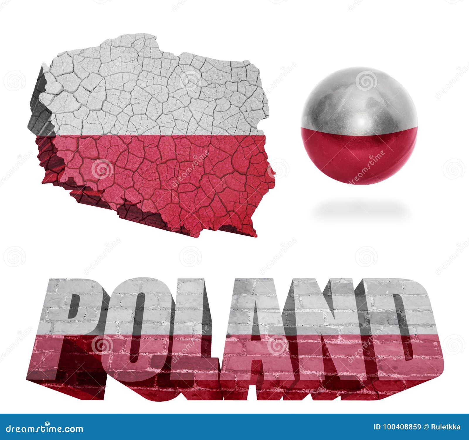 Polish Symbols stock illustration. Illustration of power - 100408859