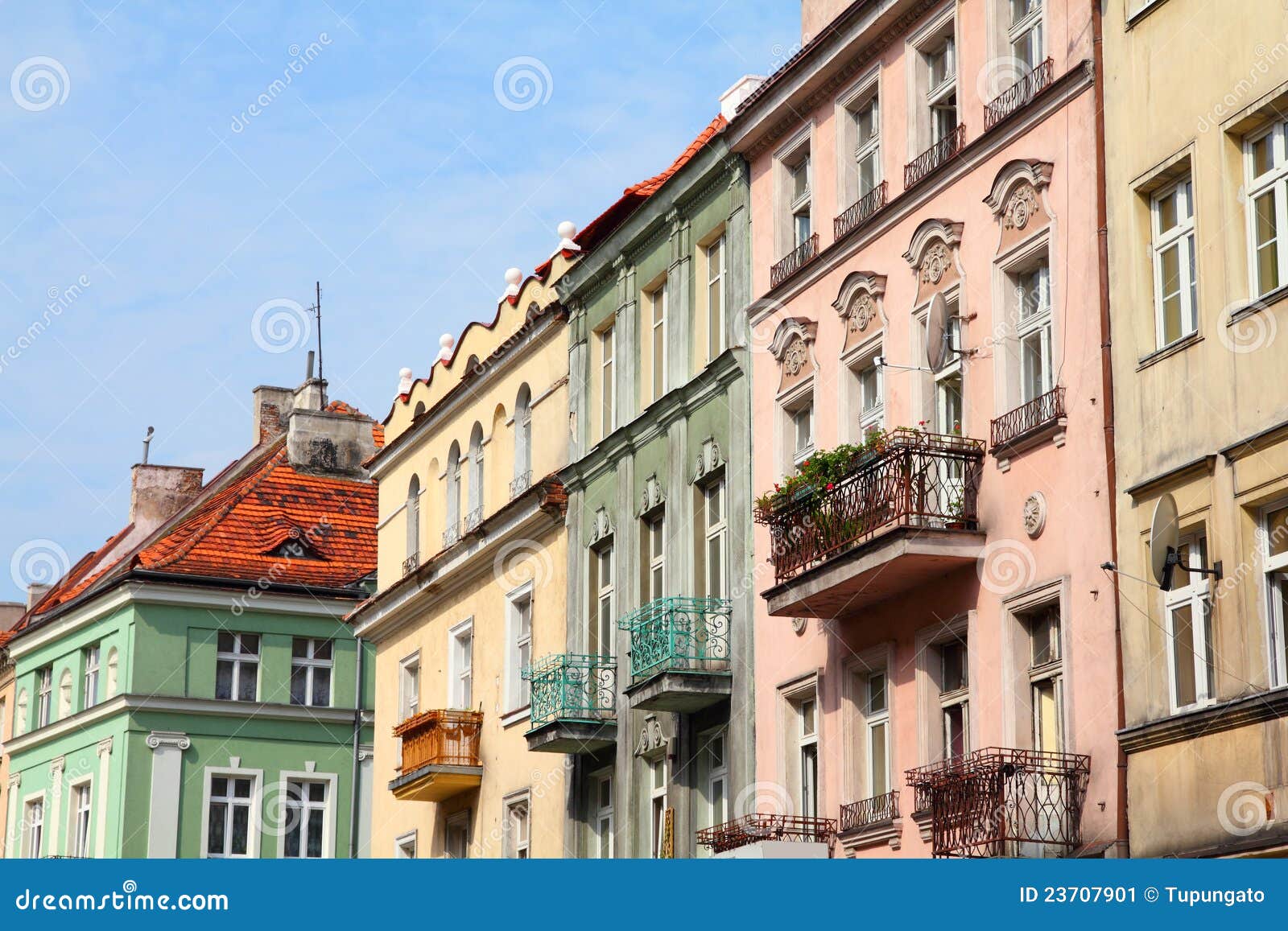Poland - Kalisz stock image. Image of landmark, european - 23707901