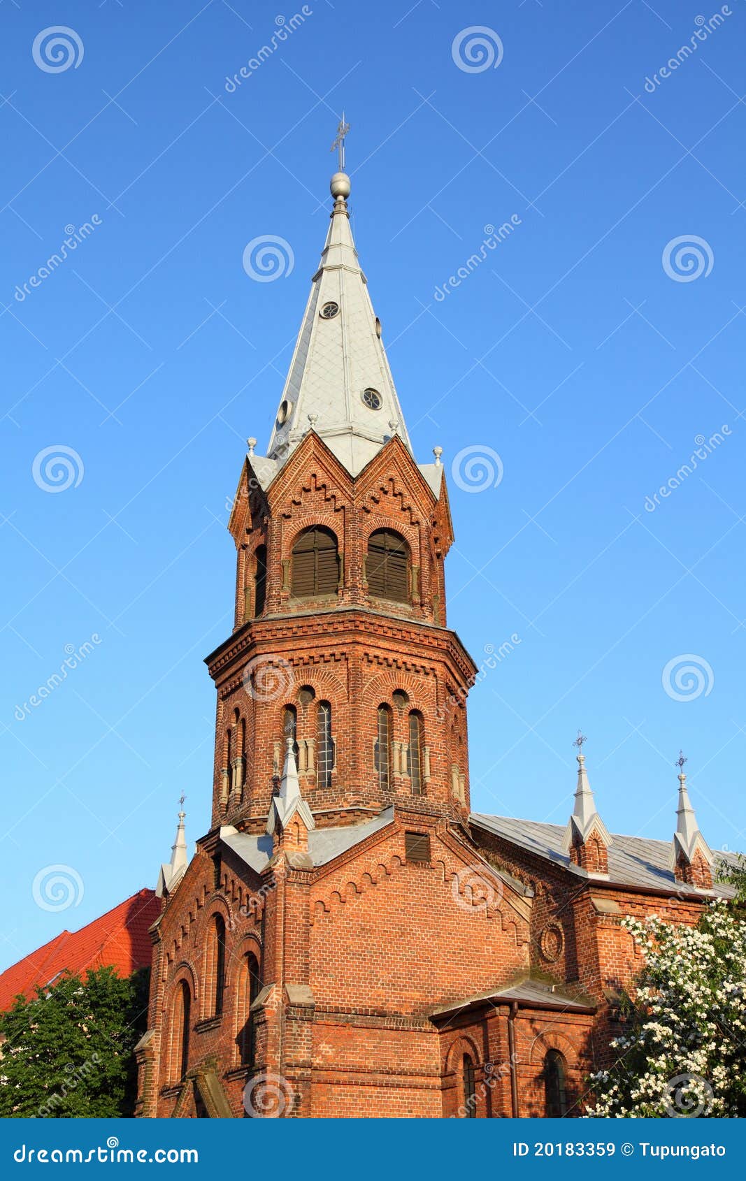 Poland - Konin stock image. Image of brick, wielkopolska - 20183359