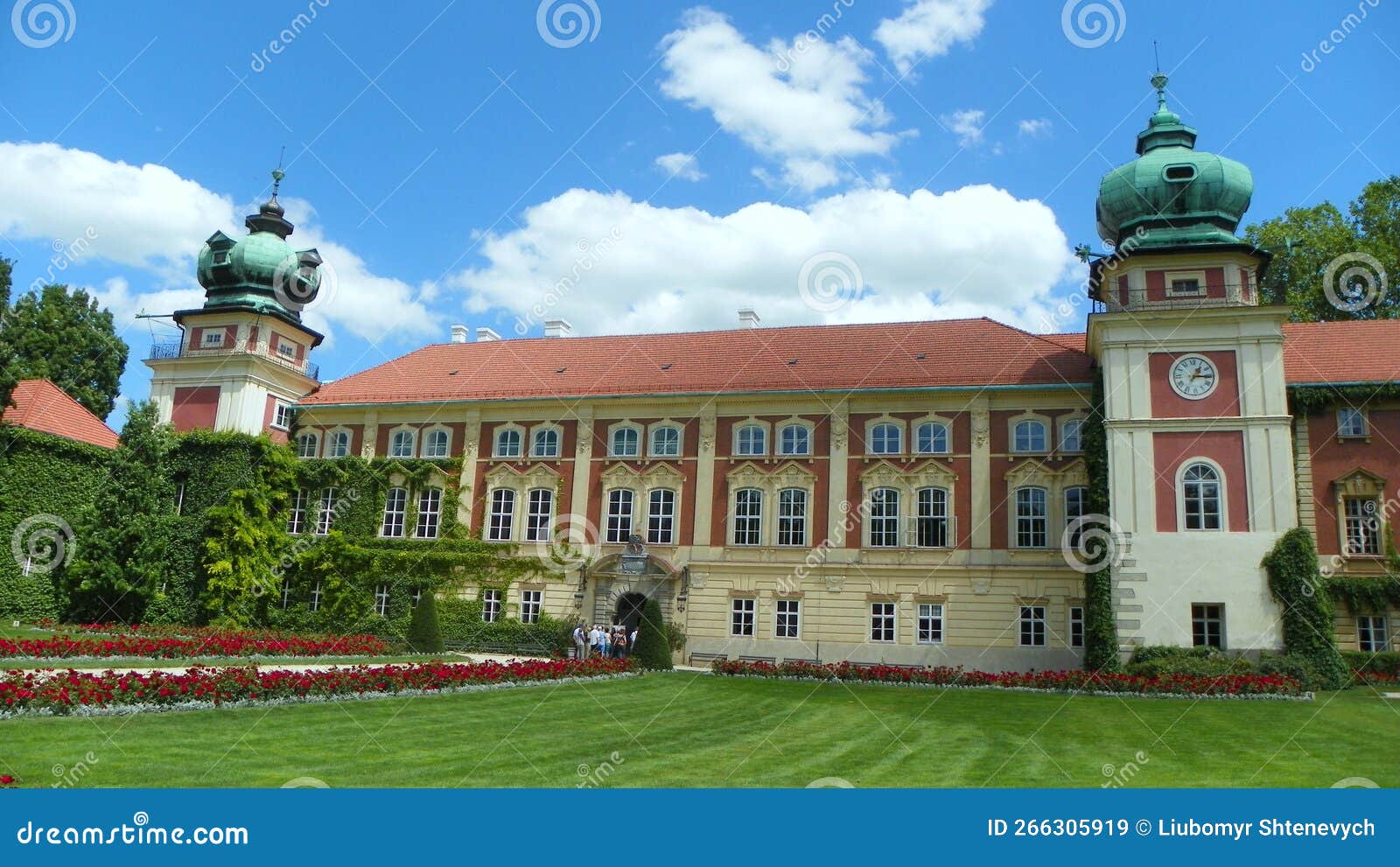 Poland, Lancut, the Palace of Count Potocki Stock Image - Image of ...