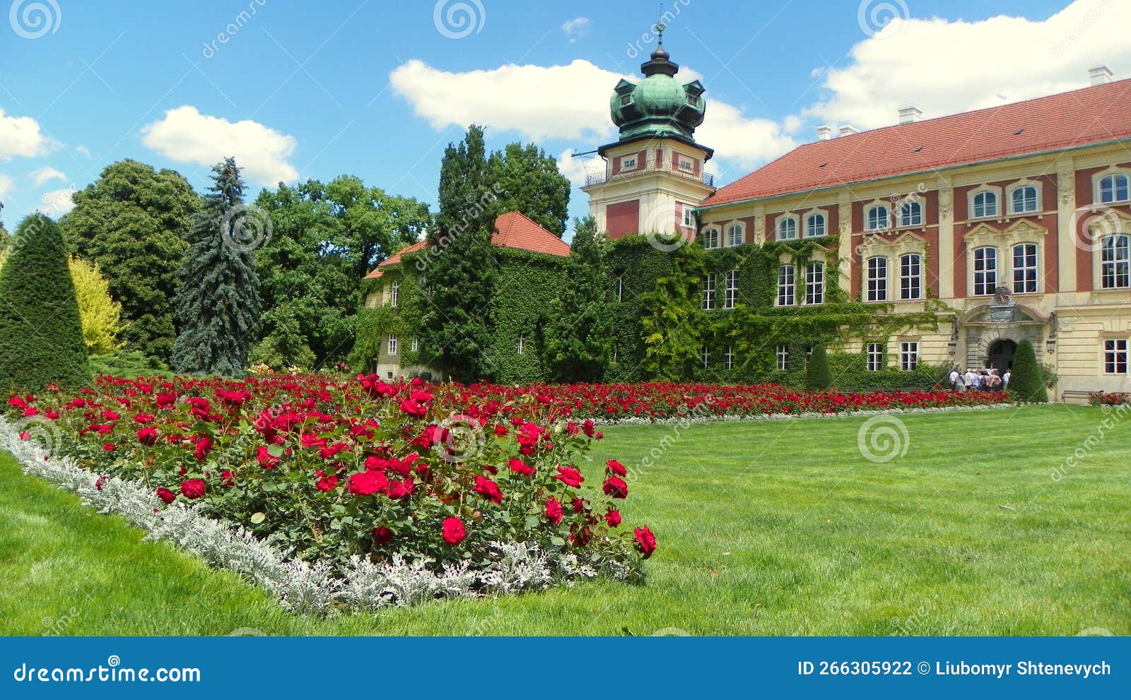 Poland, Lancut, the Palace of Count Potocki Stock Photo - Image of ...