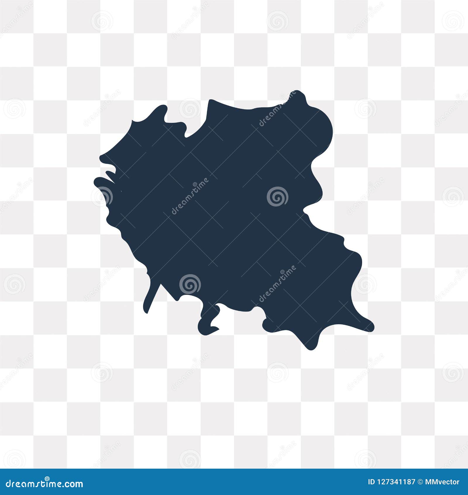 Poland Map Vector Icon Isolated on Transparent Background, Poland Map ...