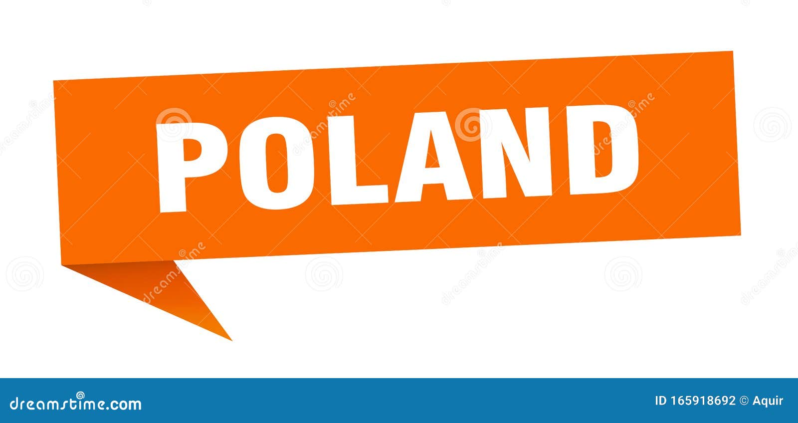 Poland Sticker. Poland Signpost Pointer Sign Stock Vector ...