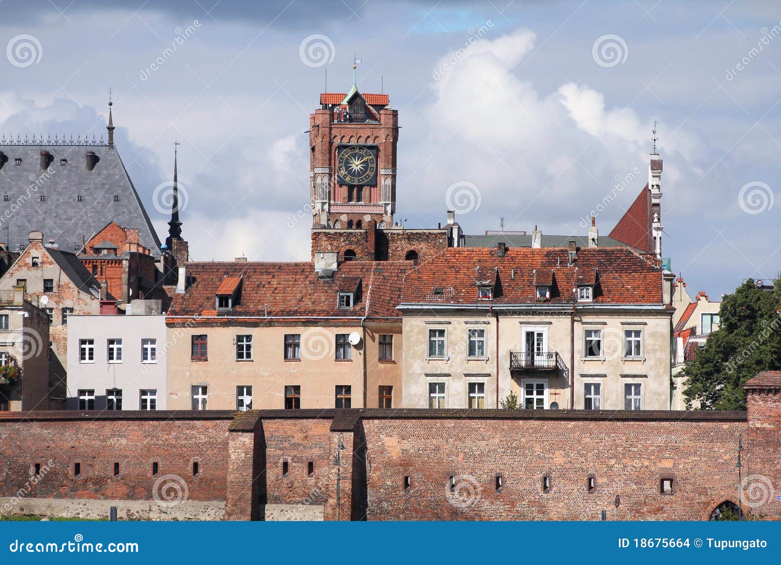 Poland - Torun stock photo. Image of heritage, town, skyline - 18675664