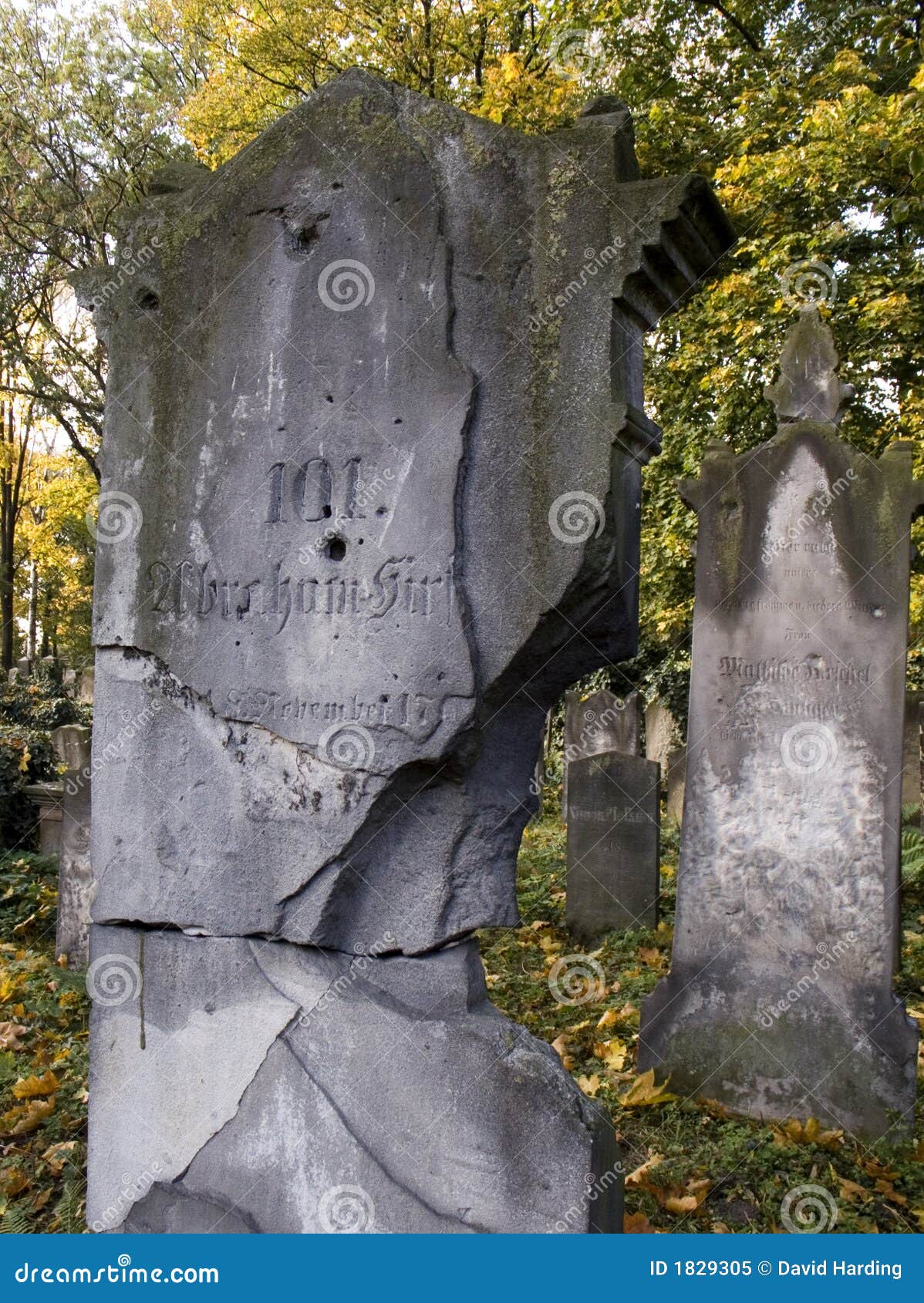 Poland Wroclaw Jewish Cemetery Stock Image - Image of world, breslau ...