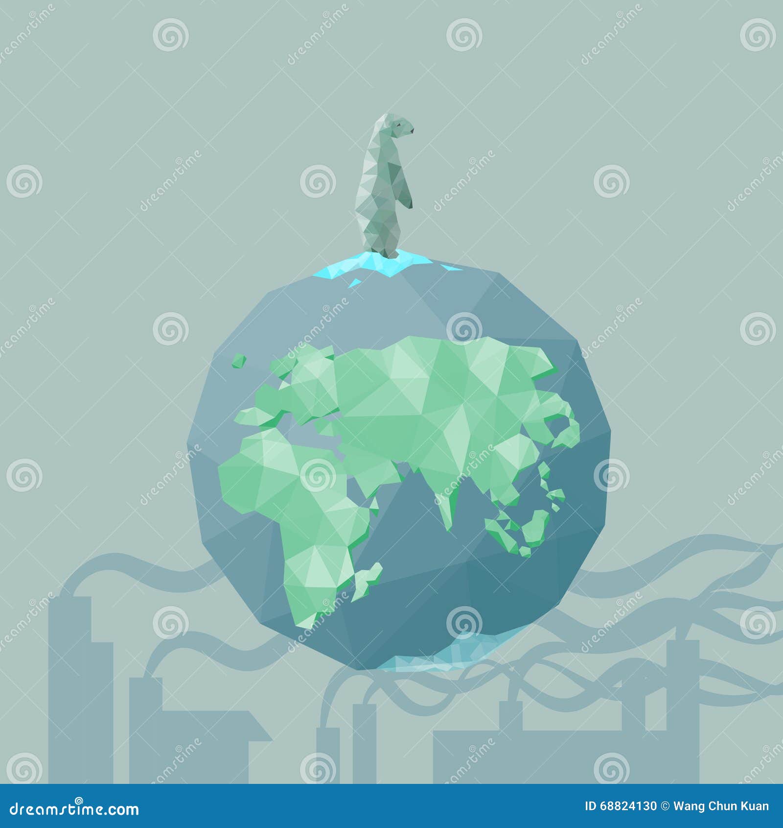 Factory Pollution Simple Icon Vector Illustration | CartoonDealer.com ... Factory Pollution Simple Icon Vector Illustration | CartoonDealer.com ...