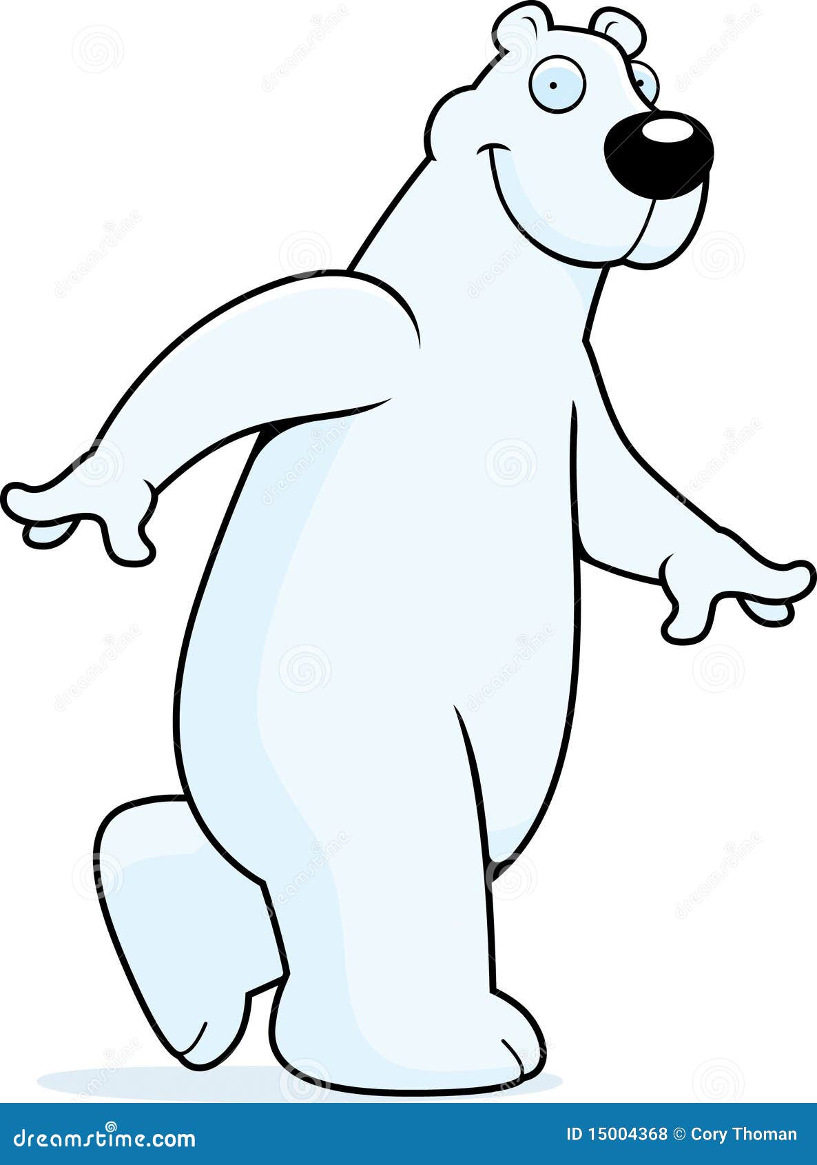Polar Bear Walking stock vector. Illustration of animal - 15004368 Polar Bear Walking stock vector. Illustration of animal - 15004368