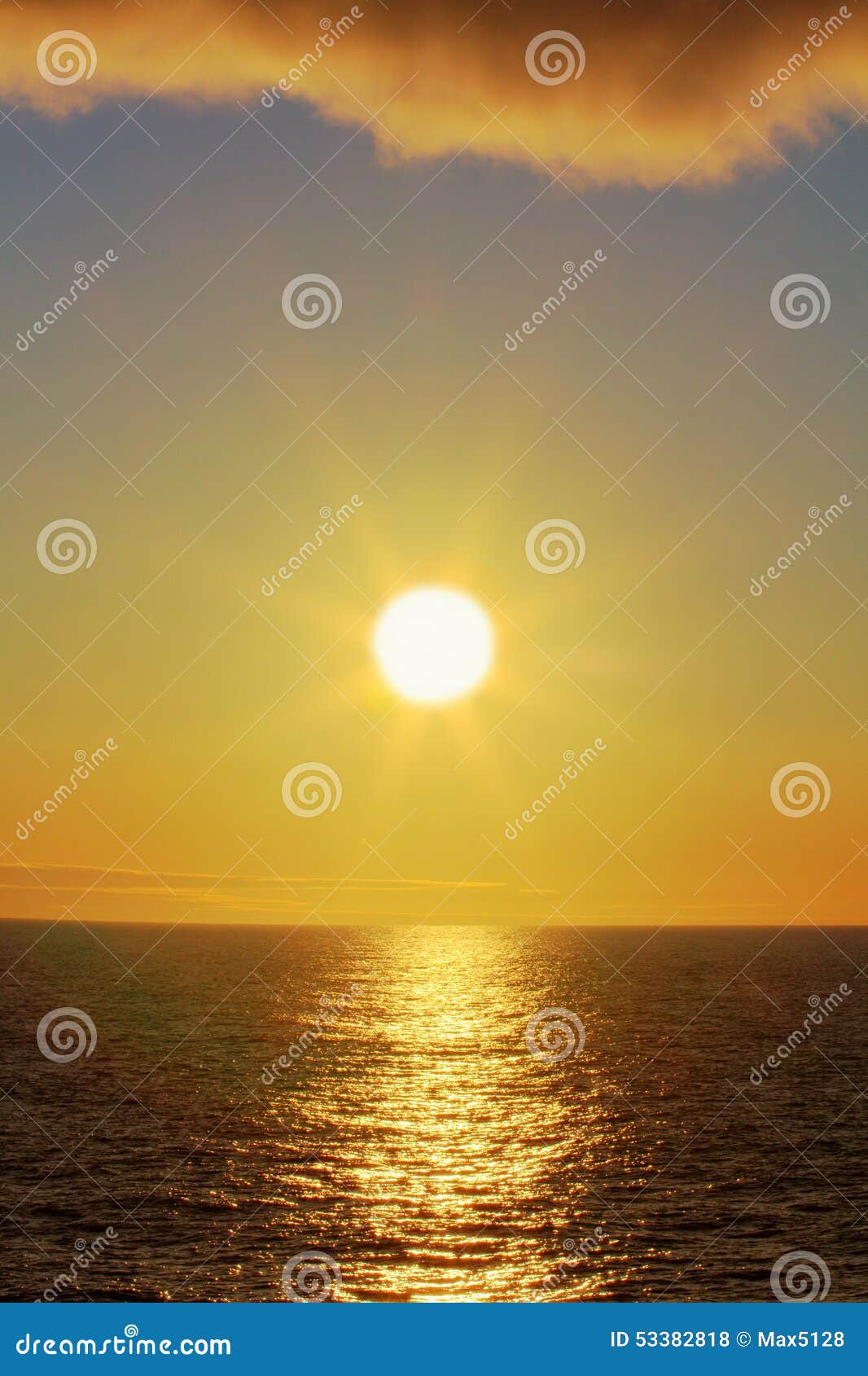 Polar Day Cold Sun Above the Arctic Ocean Stock Photo - Image of ocean ...