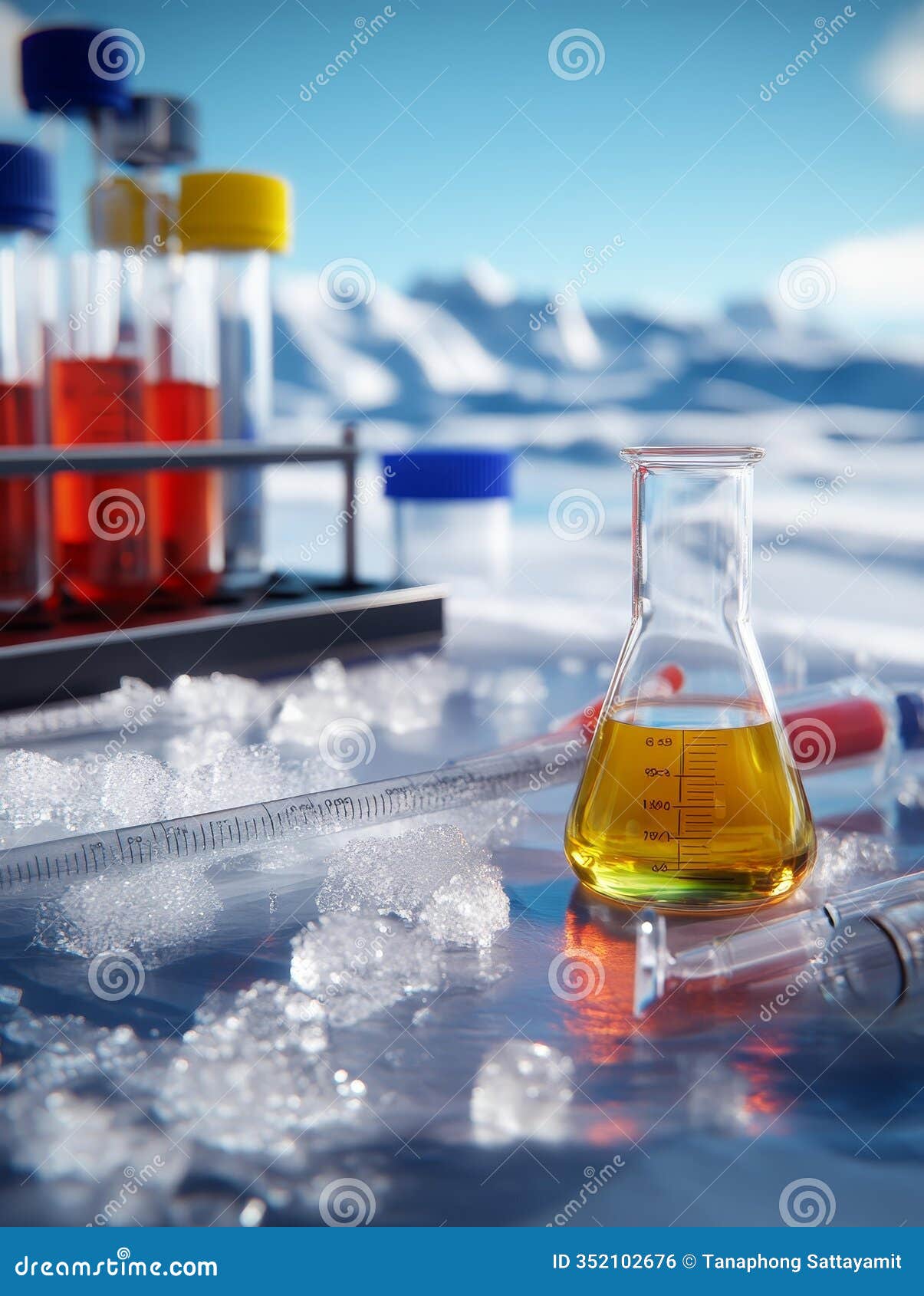 Polar Research Laboratory Sample Analysis Frozen Samples Scientific ...