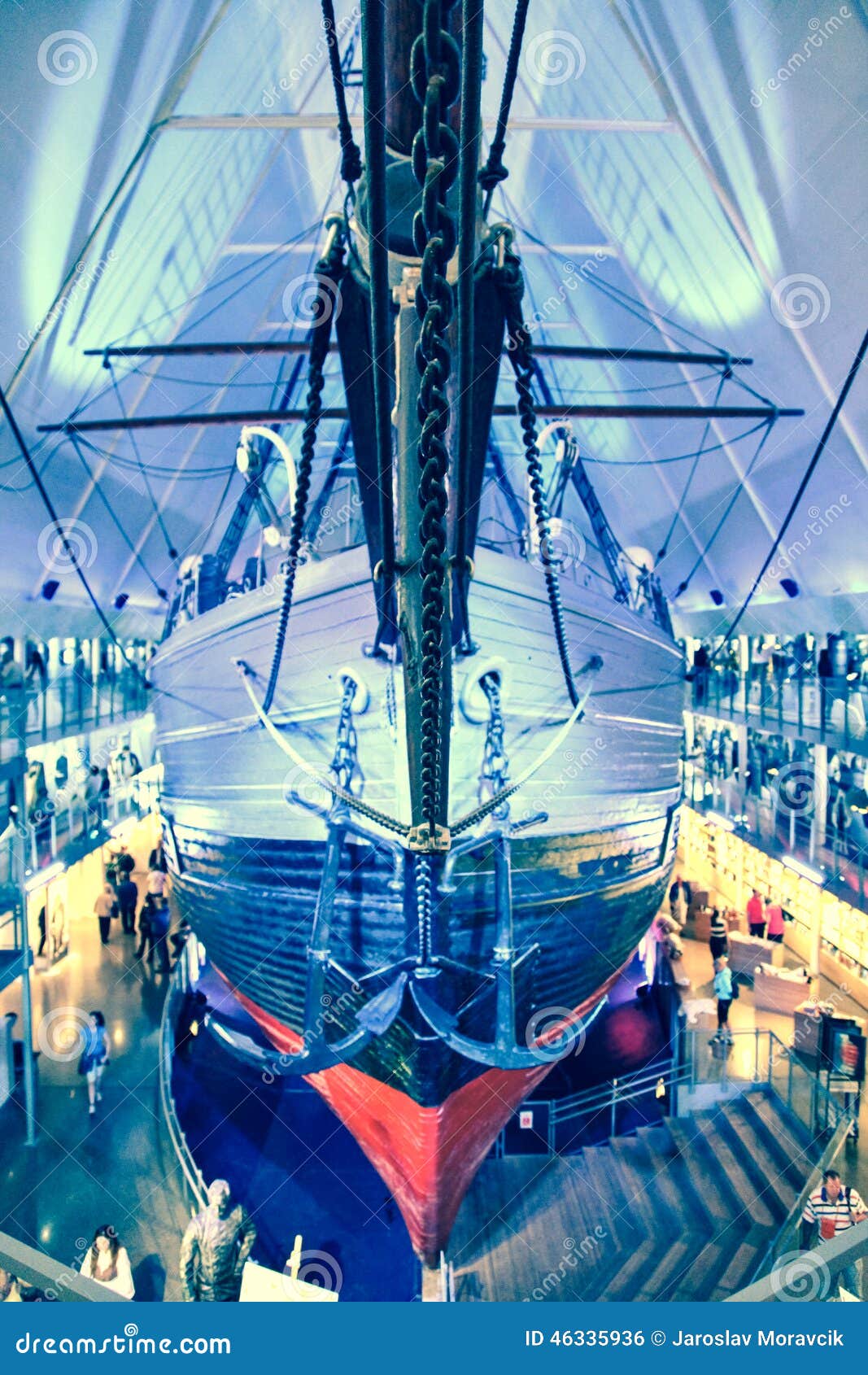 Polares Schiff Fram in Oslo, Norwegen Redaktionelles Foto - Bild von ...