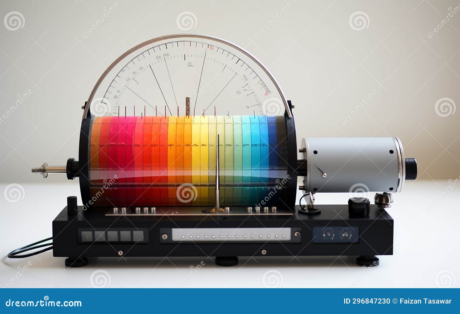 Polarimeter on a White Background -Generative Ai Stock Illustration ...