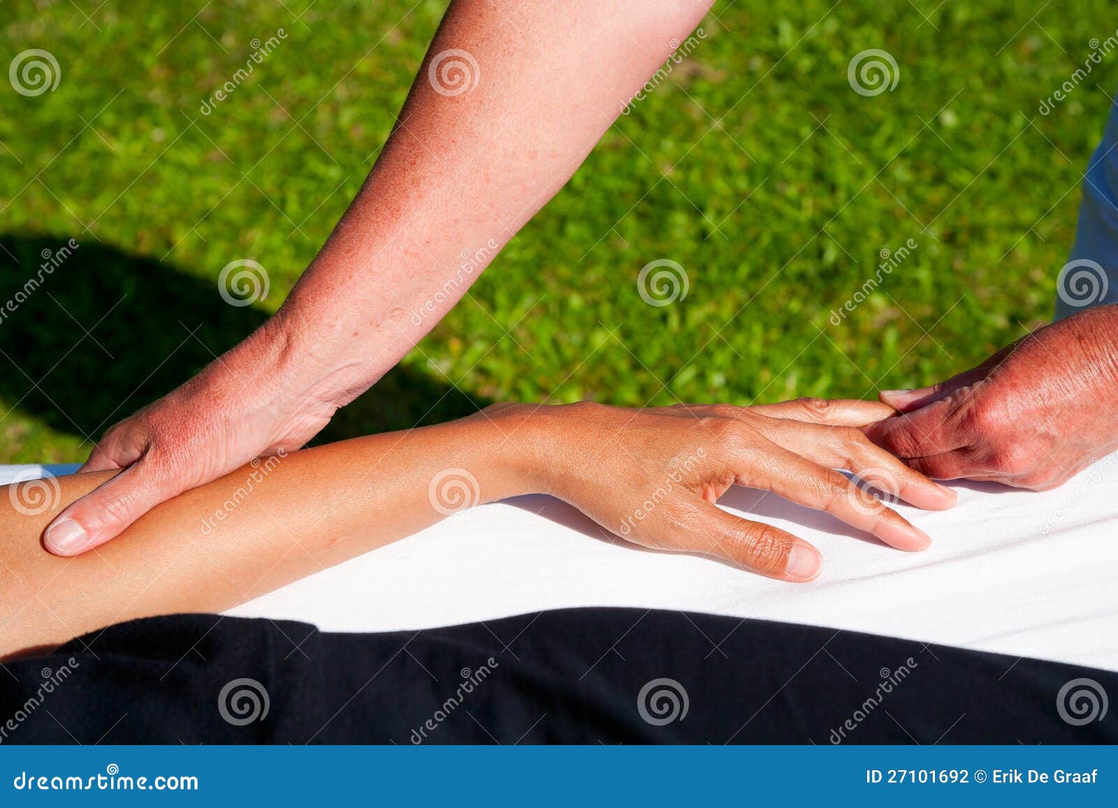 Polarity massage stock photo. Image of position, hand - 27101692