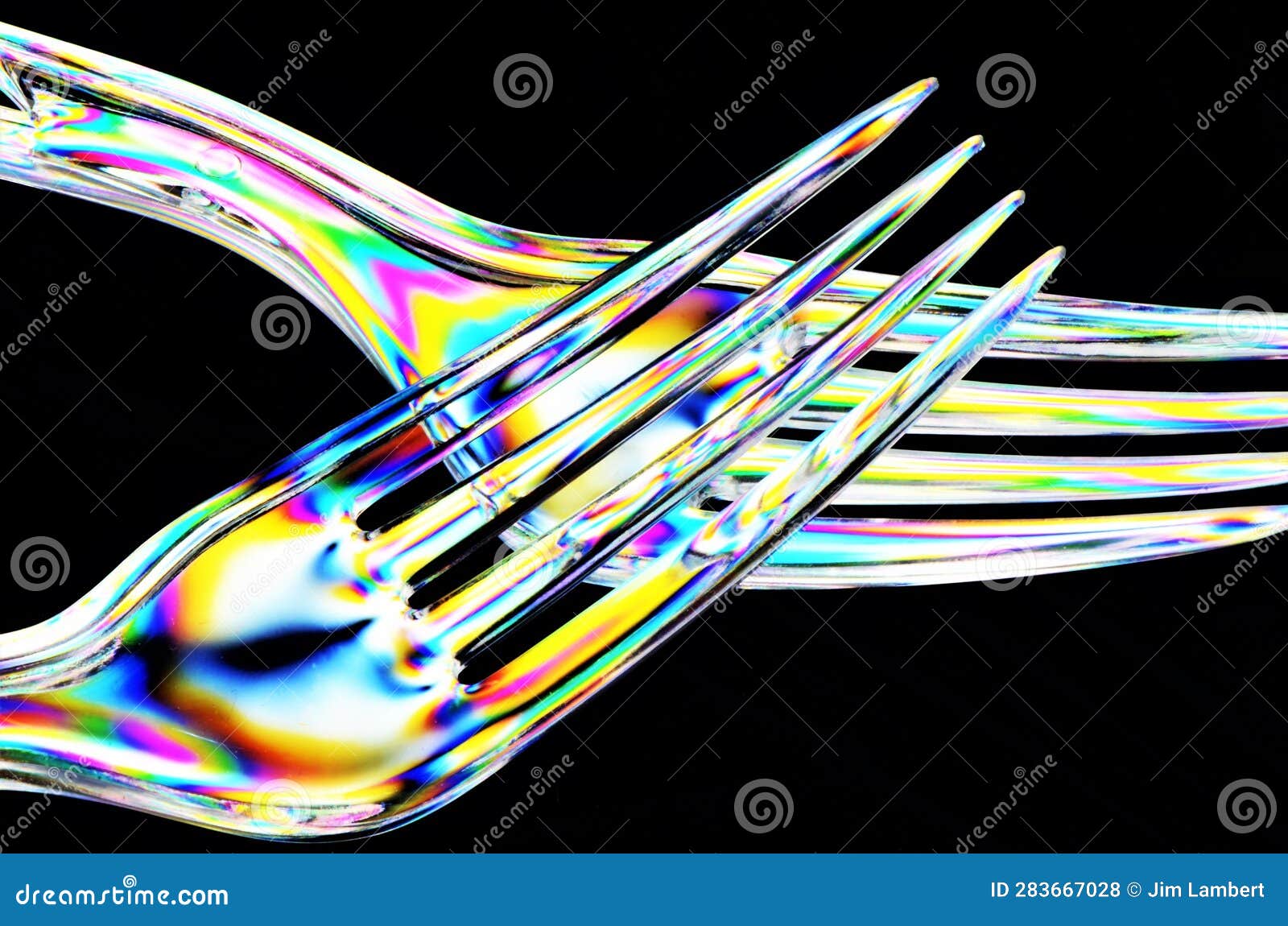 Polarized Forks stock photo. Image of beautiful, forks - 283667028